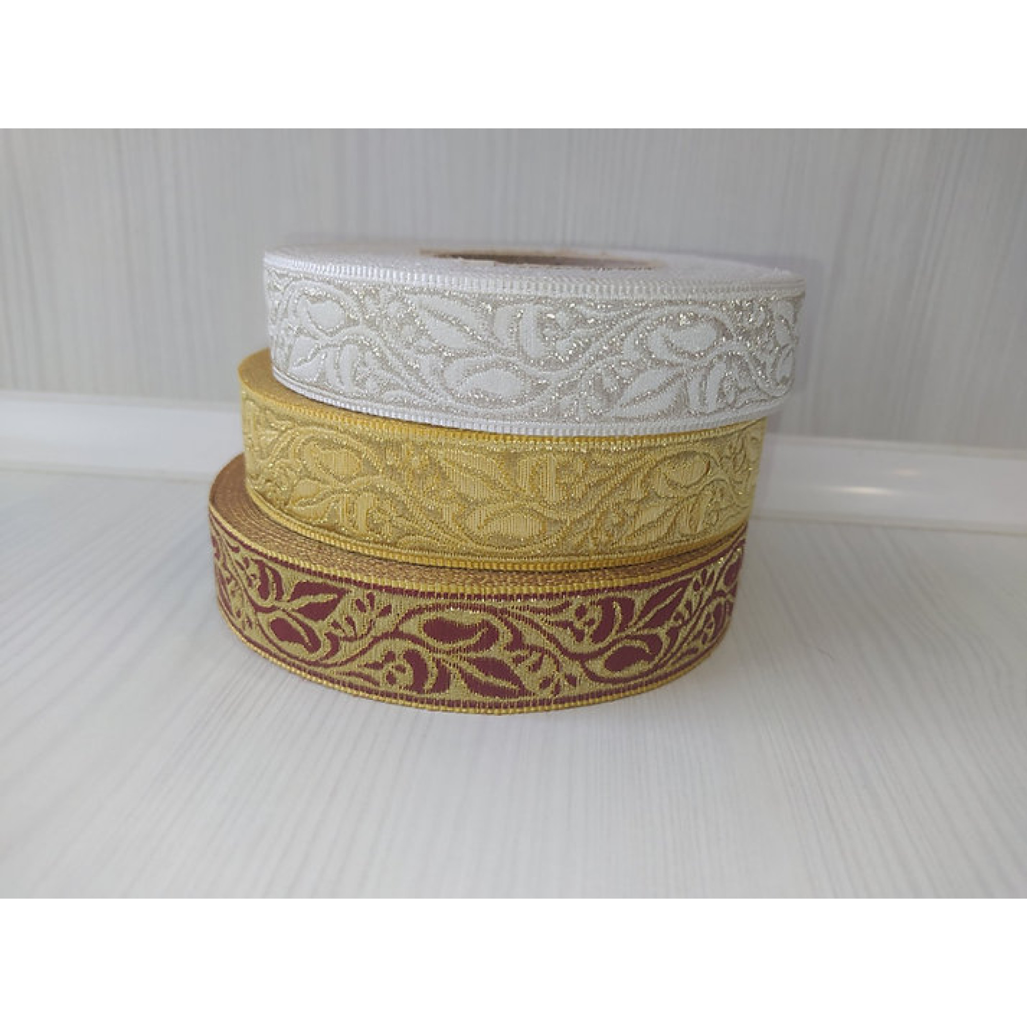 Greek leaf Church galloon 2,5 cm (1") - Church galloon - Liturgical ...