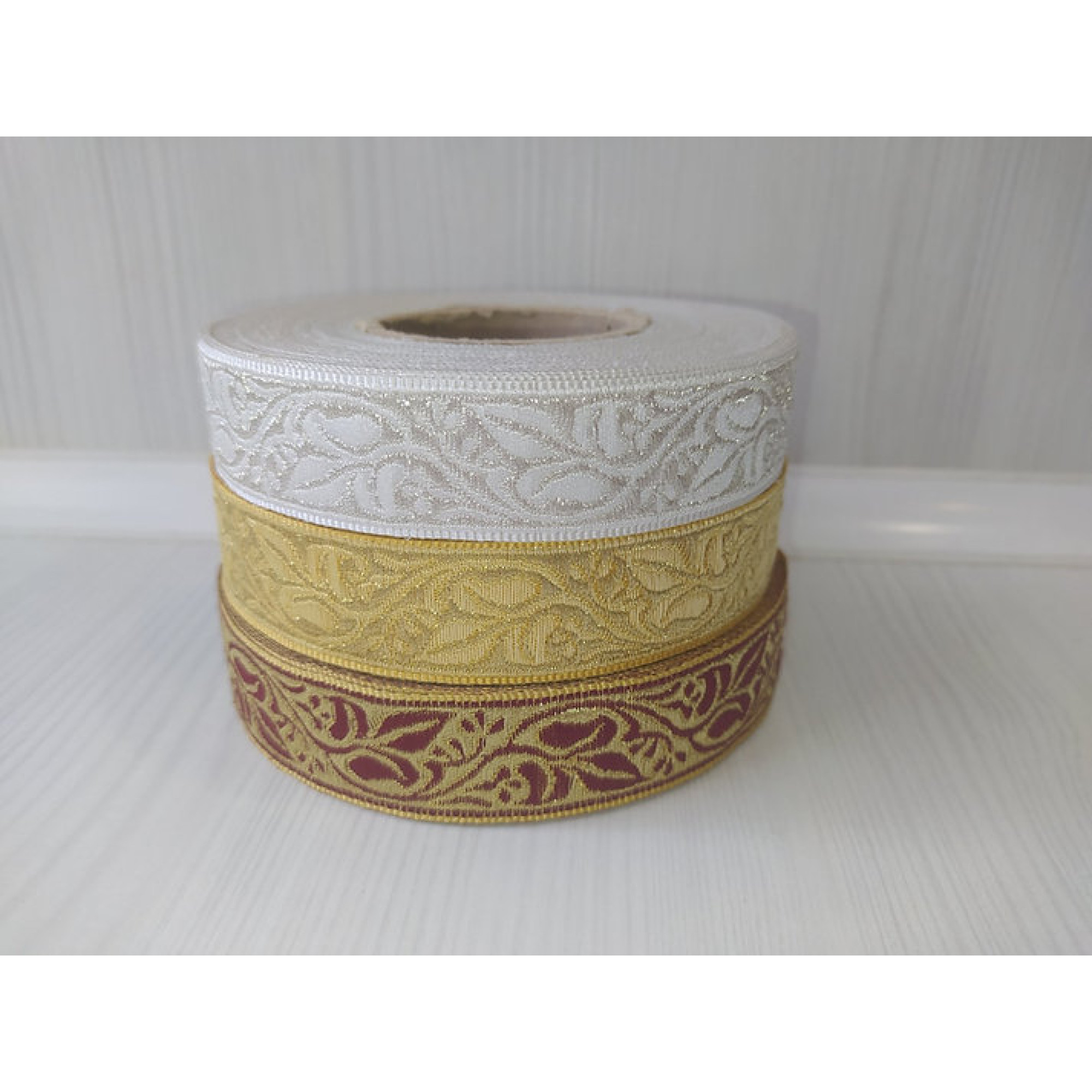 Greek leaf Church galloon 2,5 cm (1") - Church galloon - Liturgical ...