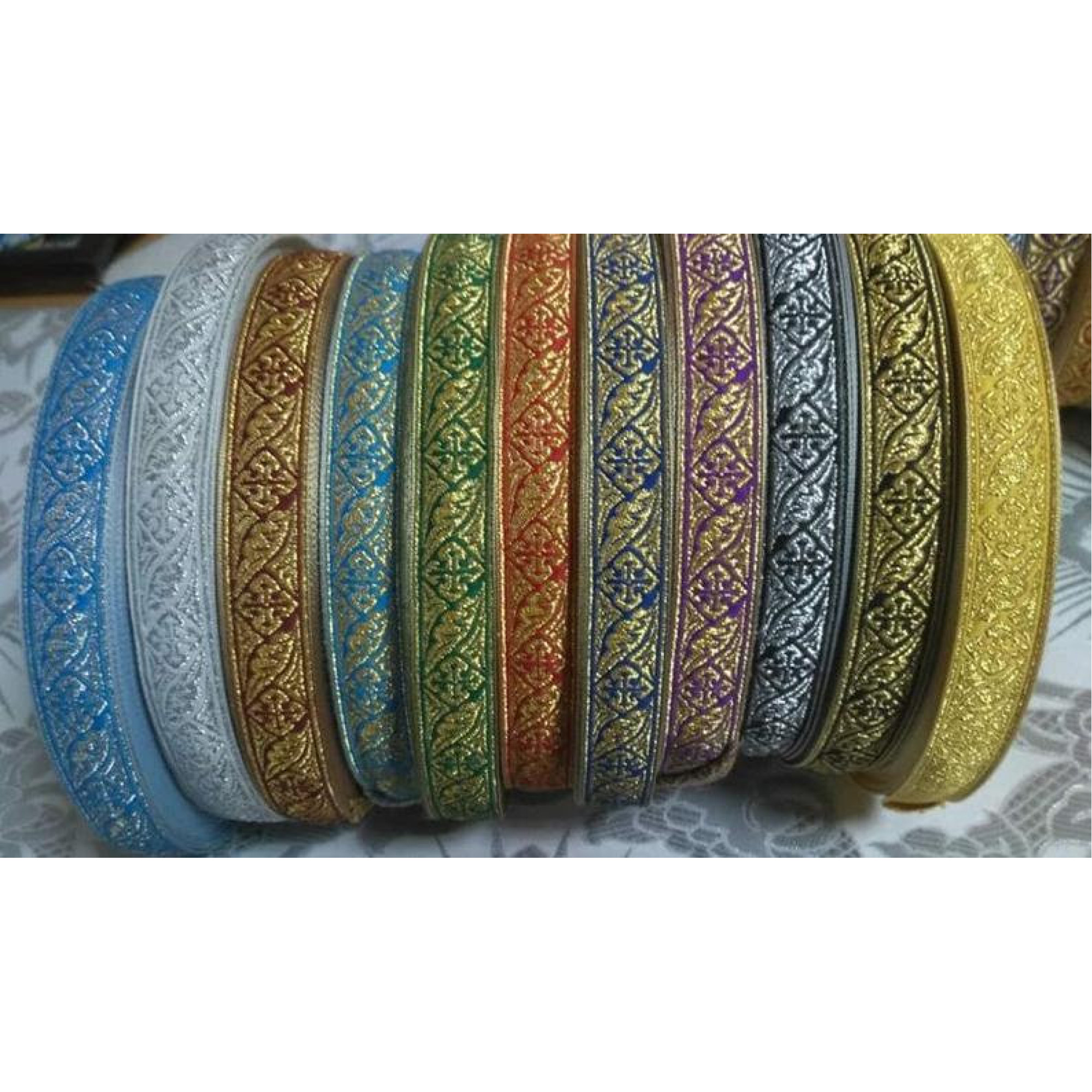 Leaf Church galloon - Church galloon for vestments production