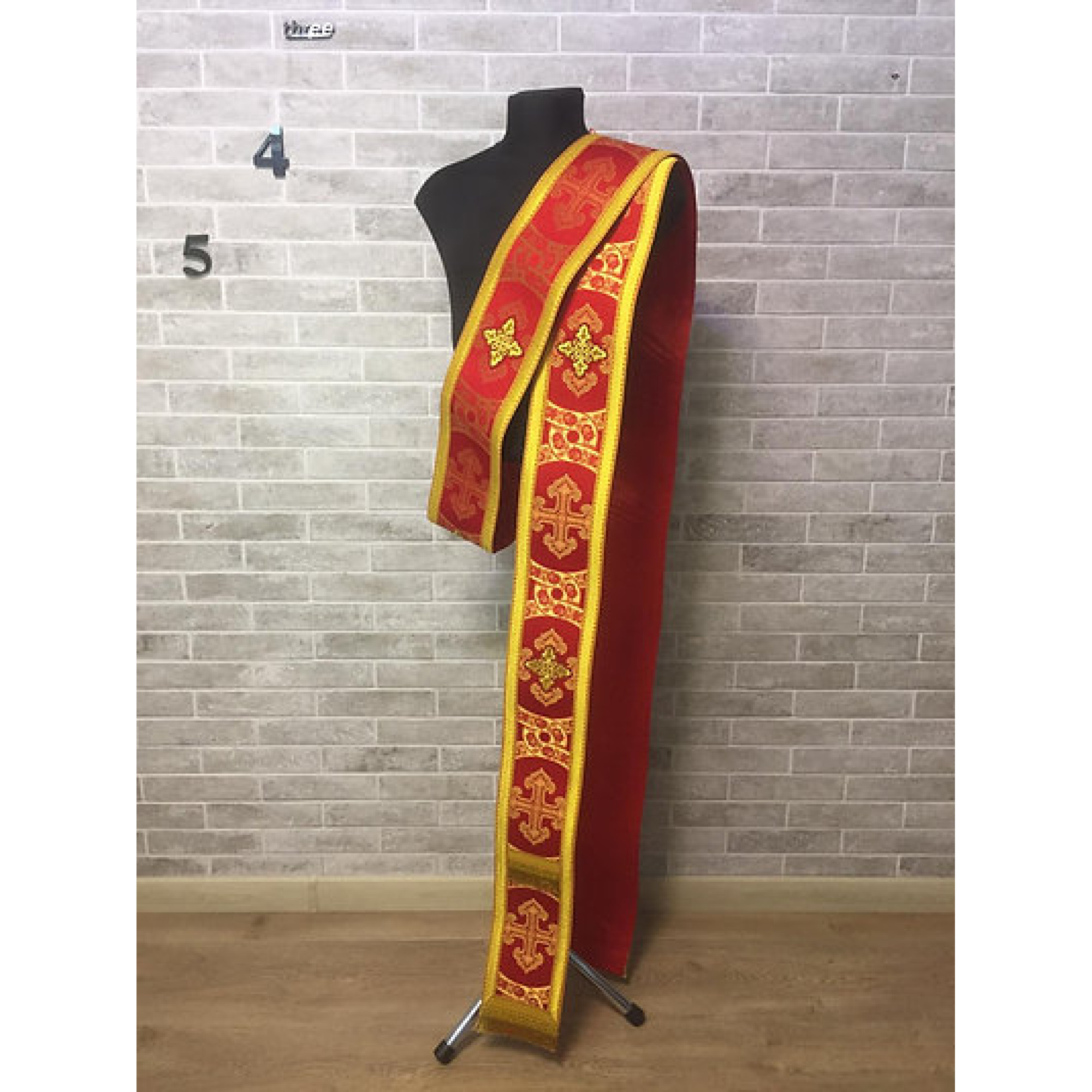 Deacon's and Protodeacon's orthodox orarion - Priest orar for stichar