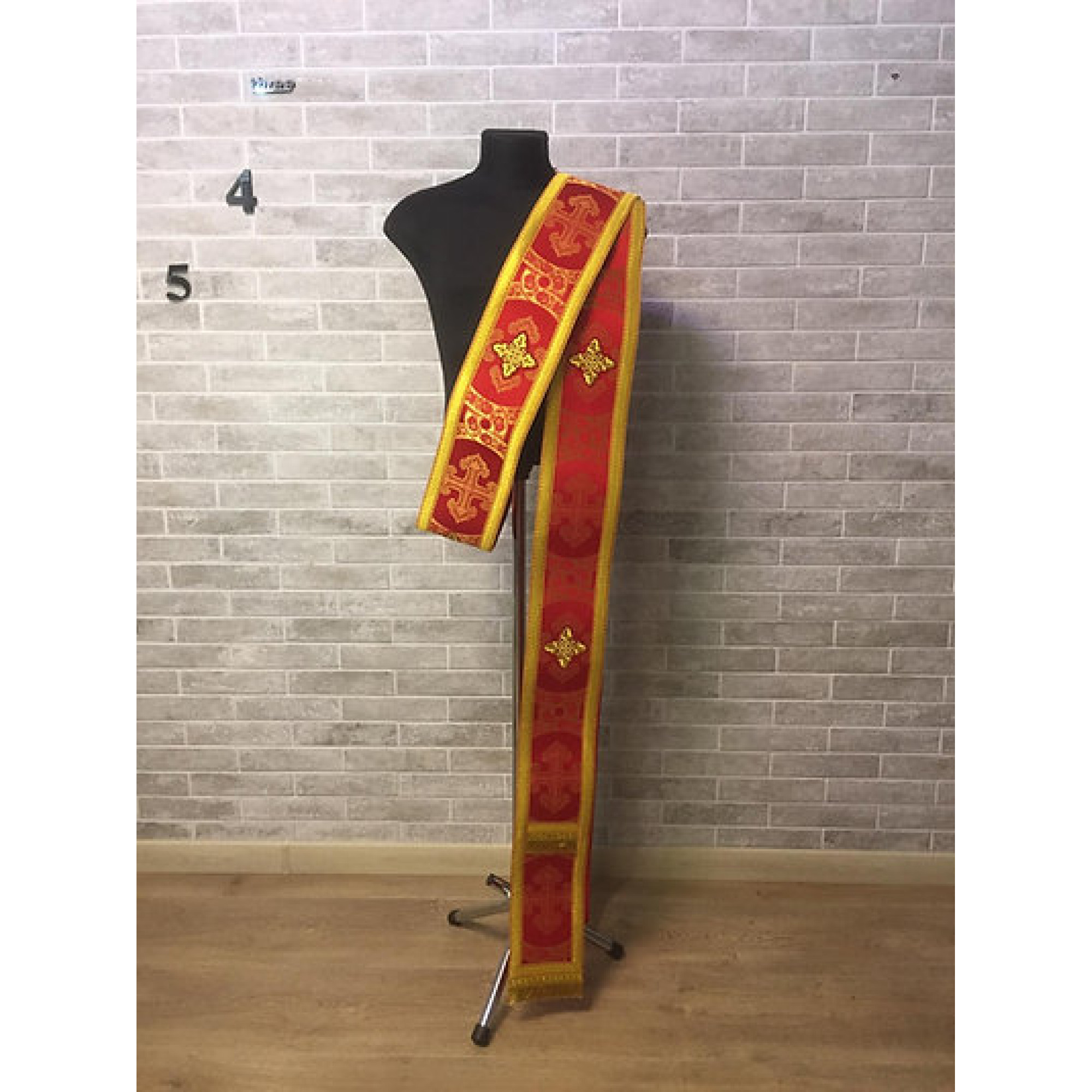 Deacon's and Protodeacon's orthodox orarion - Priest orar for stichar