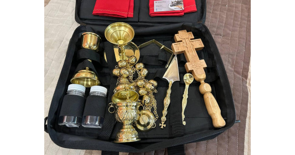 Liturgical travel communion set, priest's set for traveling, priests ...