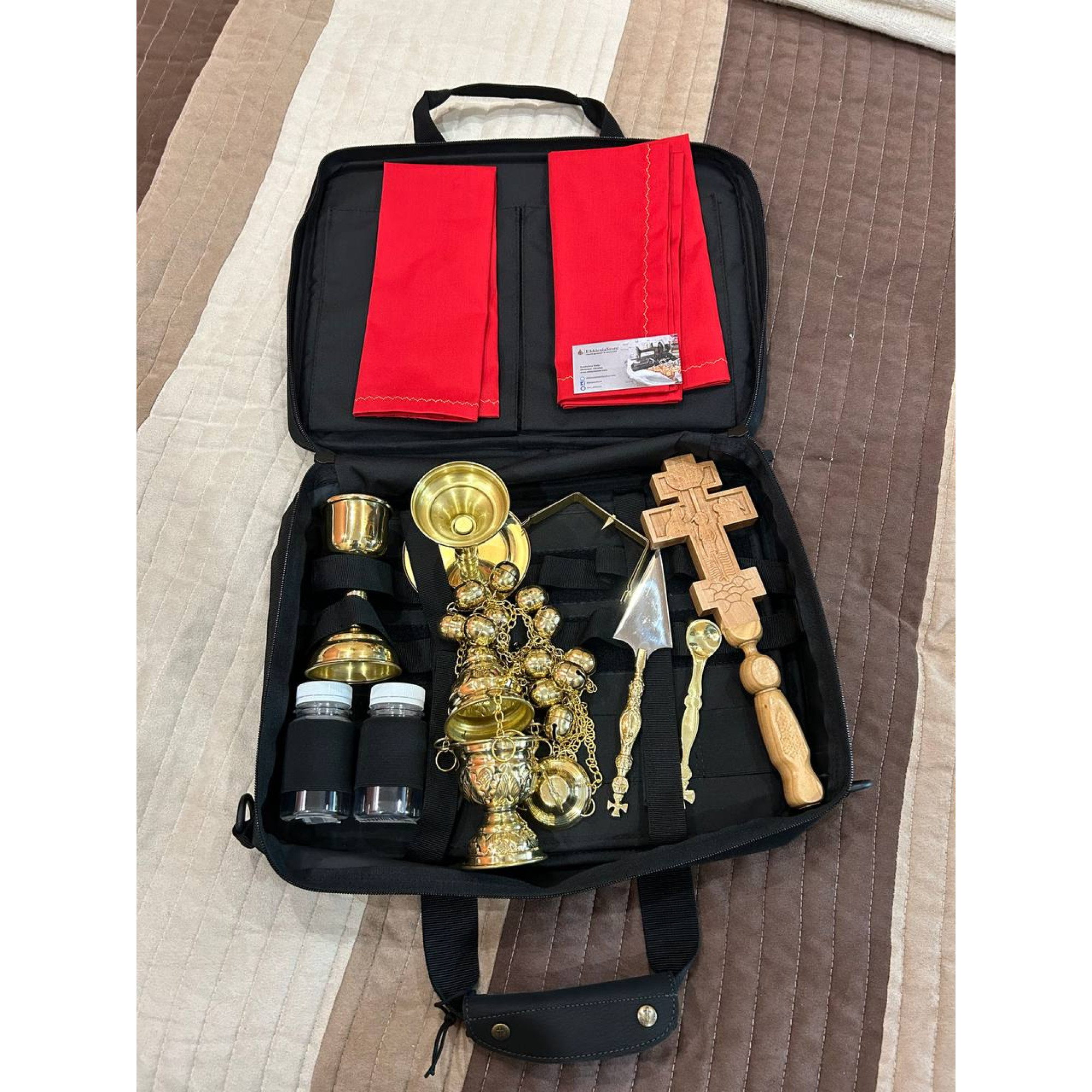 Liturgical travel communion set, priest's set for traveling, priests ...