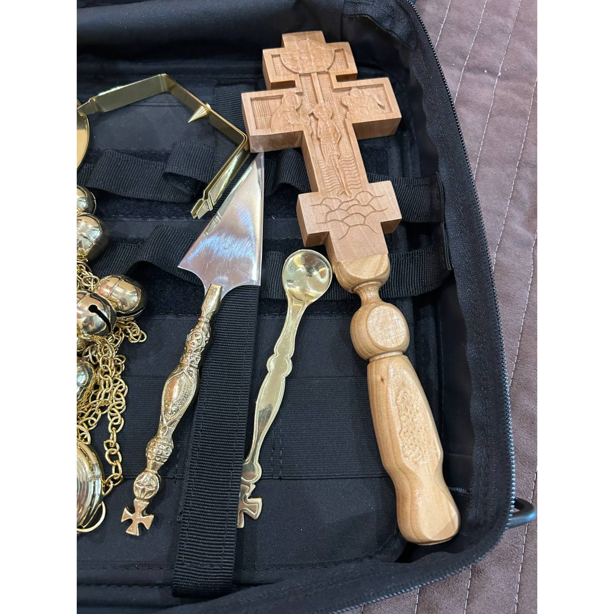 Liturgical travel communion set, priest's set for traveling, priests ...