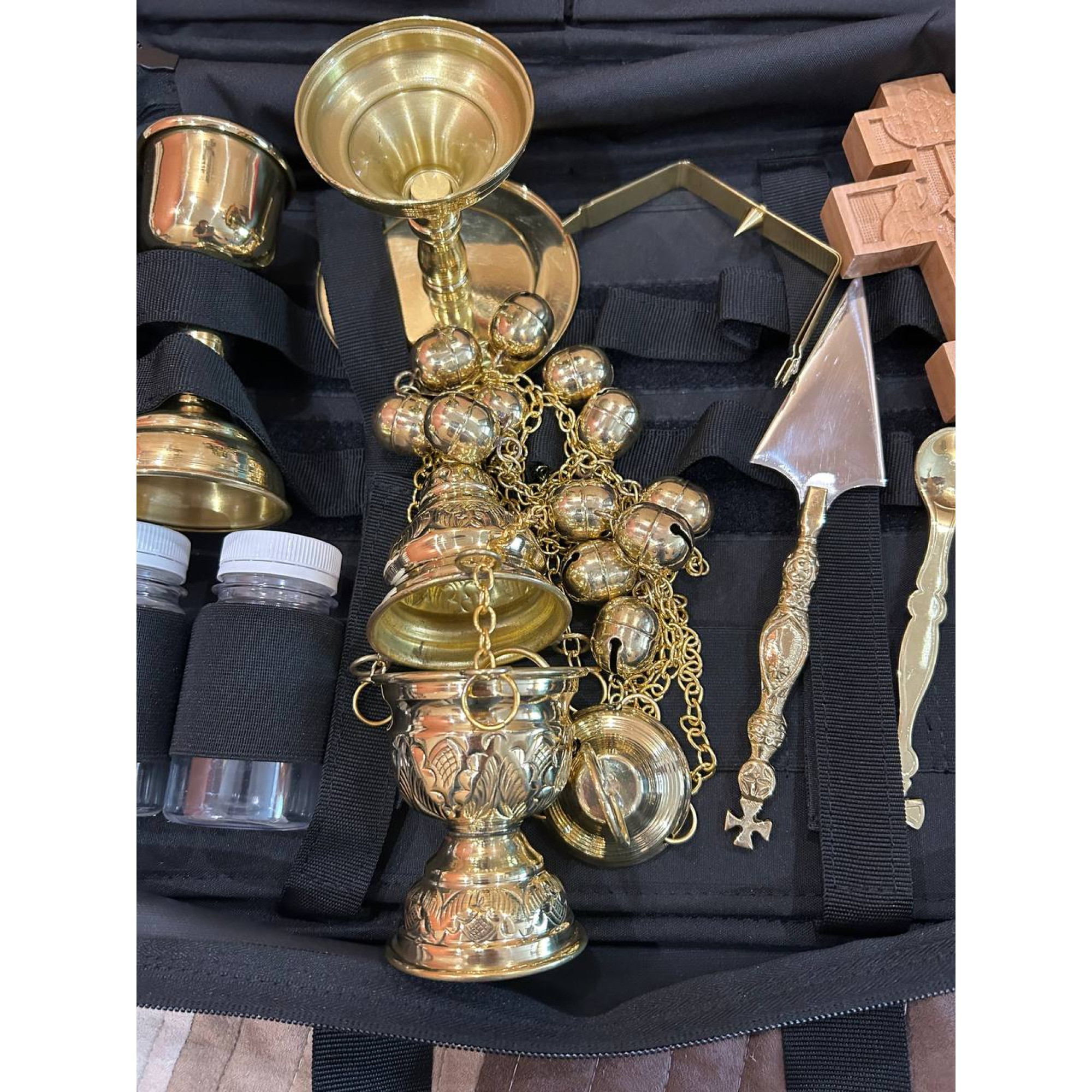 Liturgical travel communion set, priest's set for traveling, priests ...