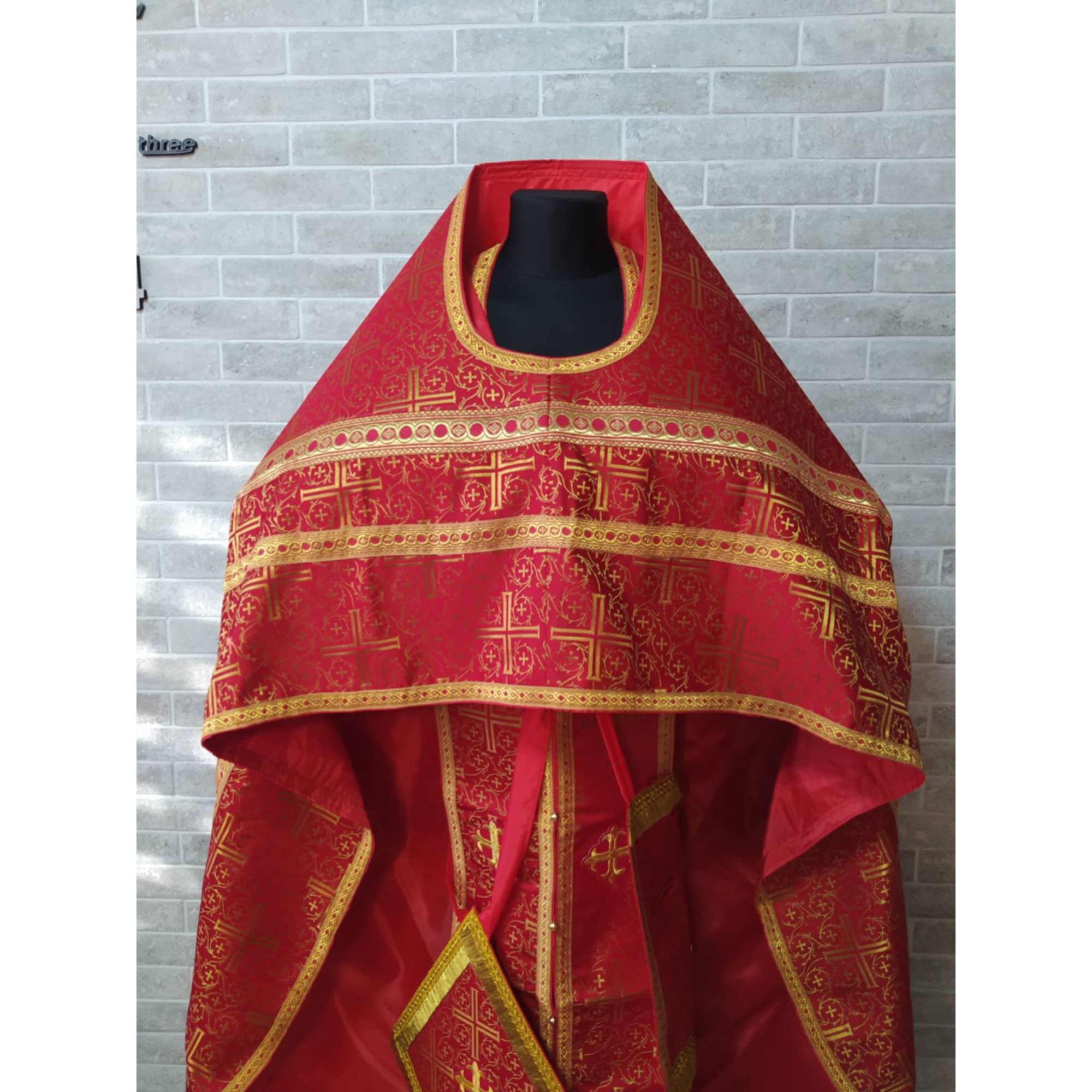 Slavic style vestments in brocade - Priest vestments - Clothes for ...