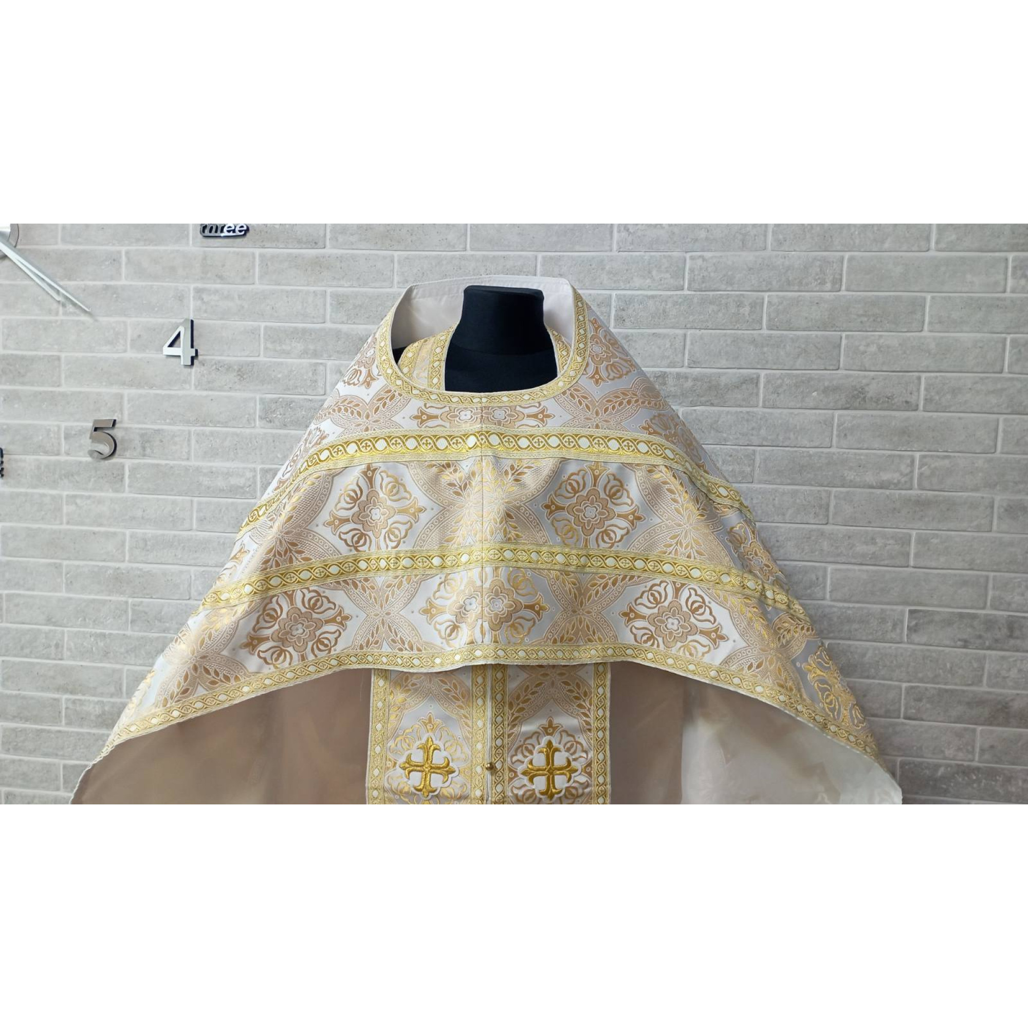 Slavic style vestments in brocade - Priest vestments - Clothes for ...