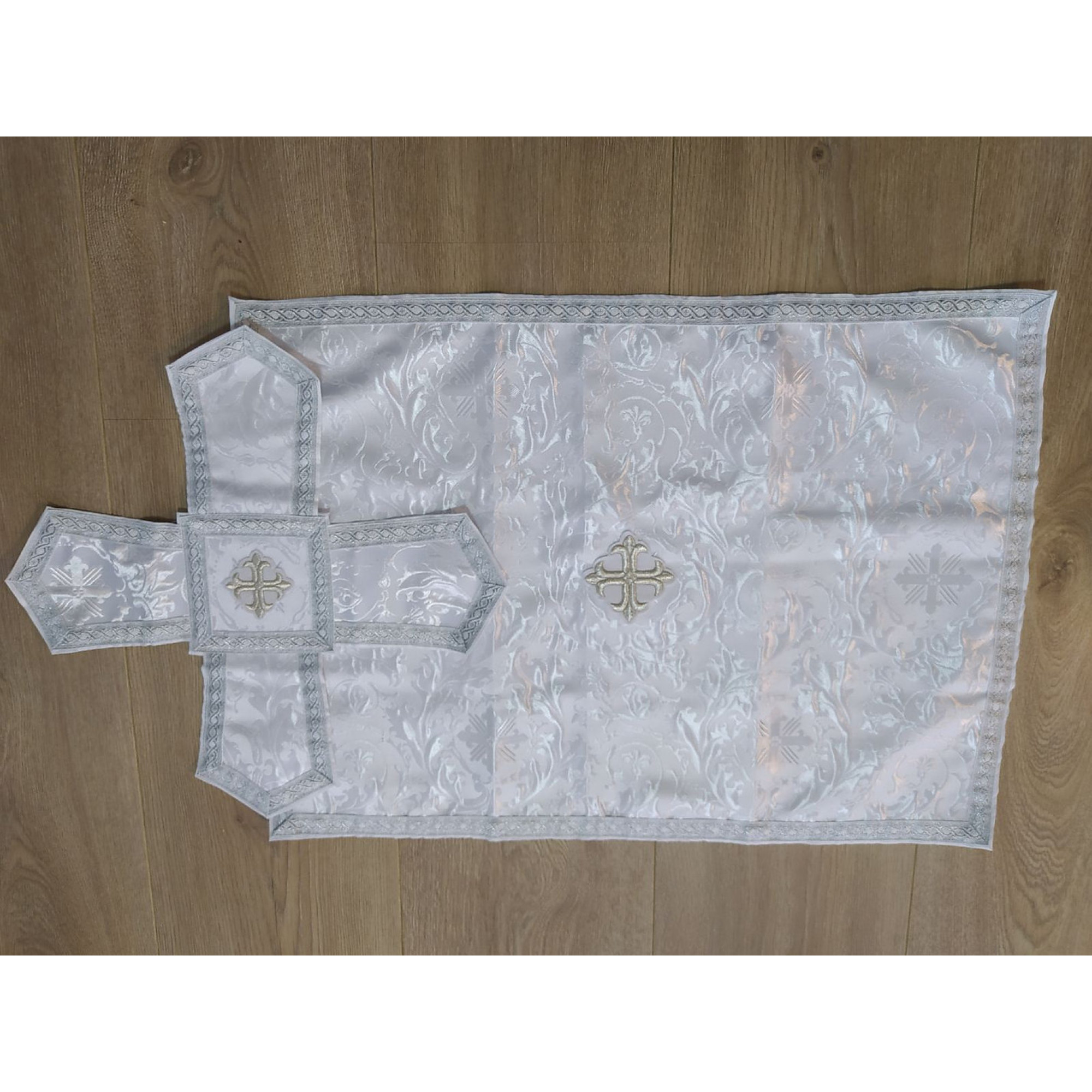 Orthodox Chalice Covers from greek brocade - Aer and chalice veil set ...