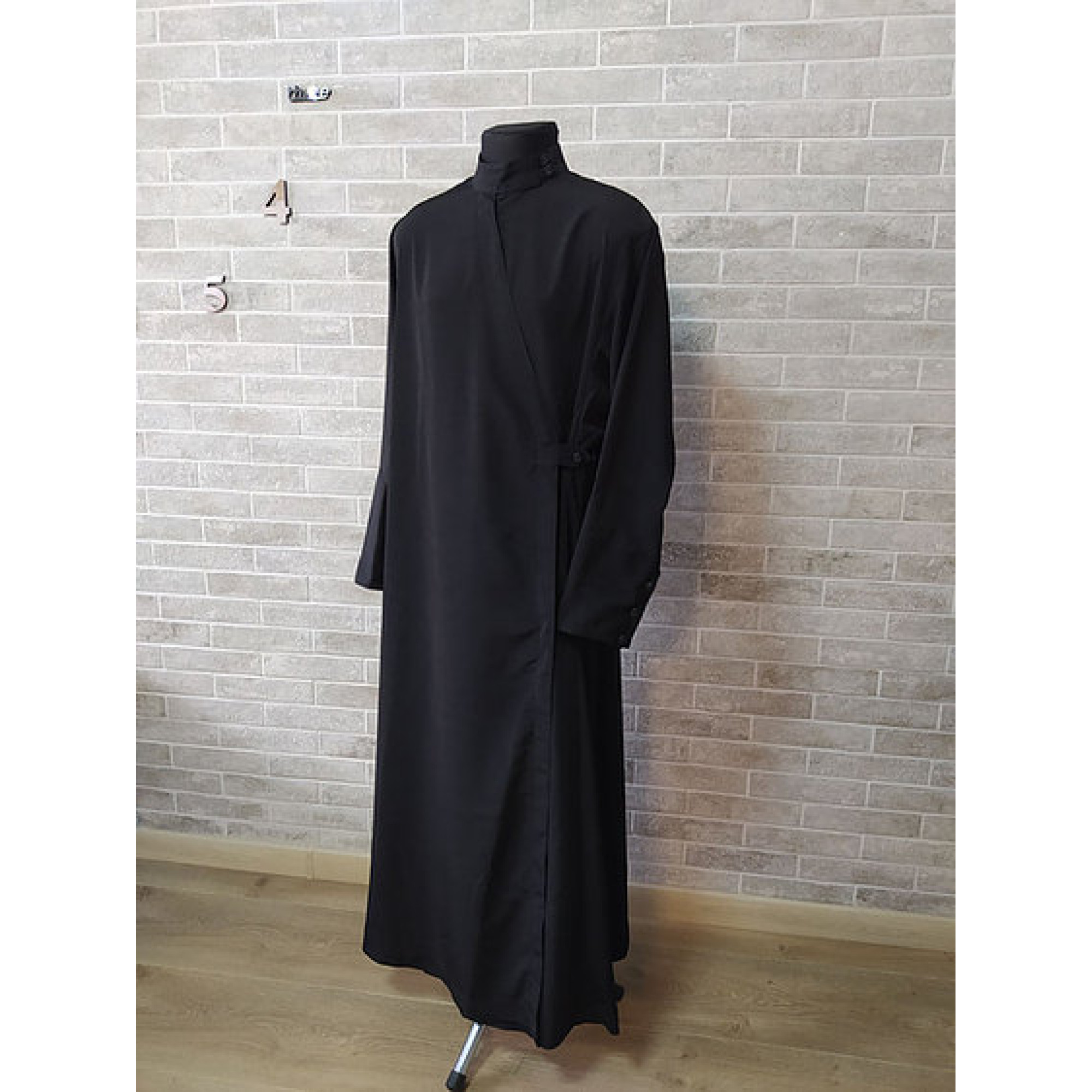 Slavic Cassock in wet silk - Slavic style Orthodox cassock - Cassock ...