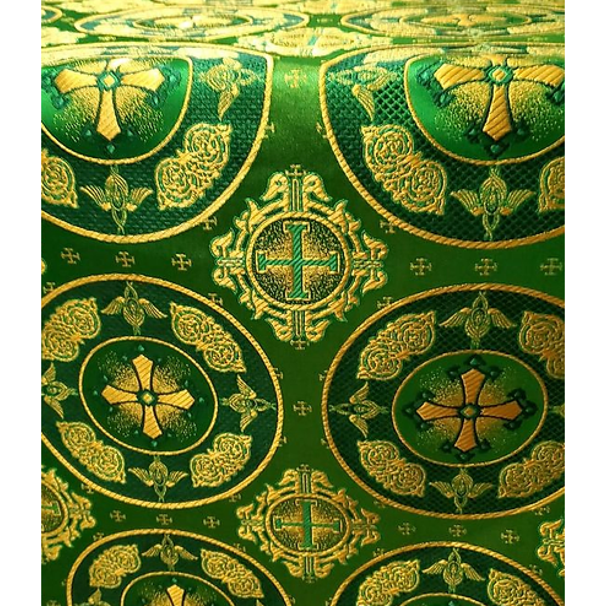 Royal Metallic Greek Brocade