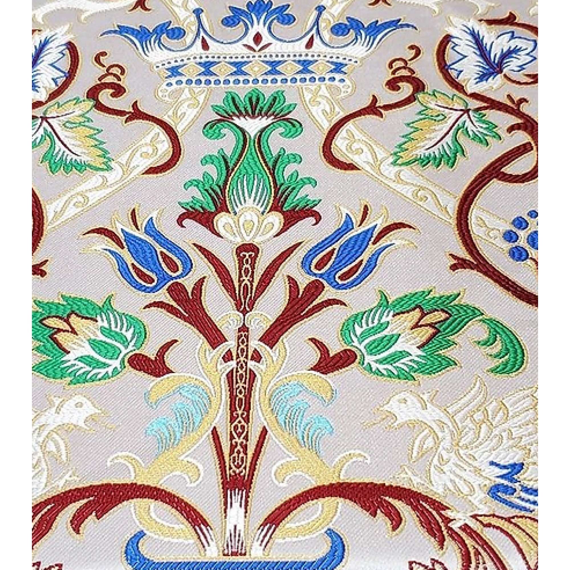 Royal Metallic Greek Brocade
