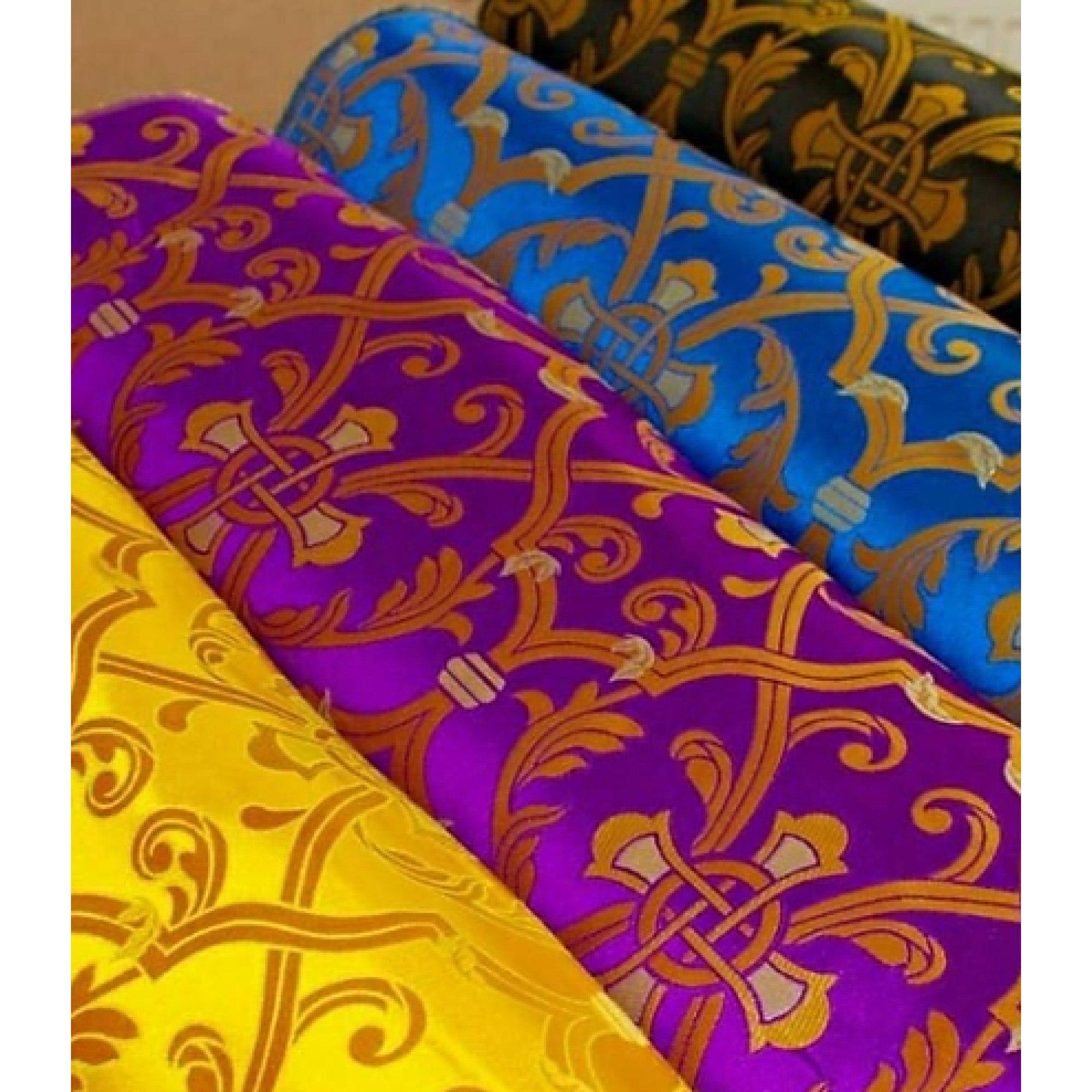 Liturgical Brocade Nonmetallic Greek Brocade