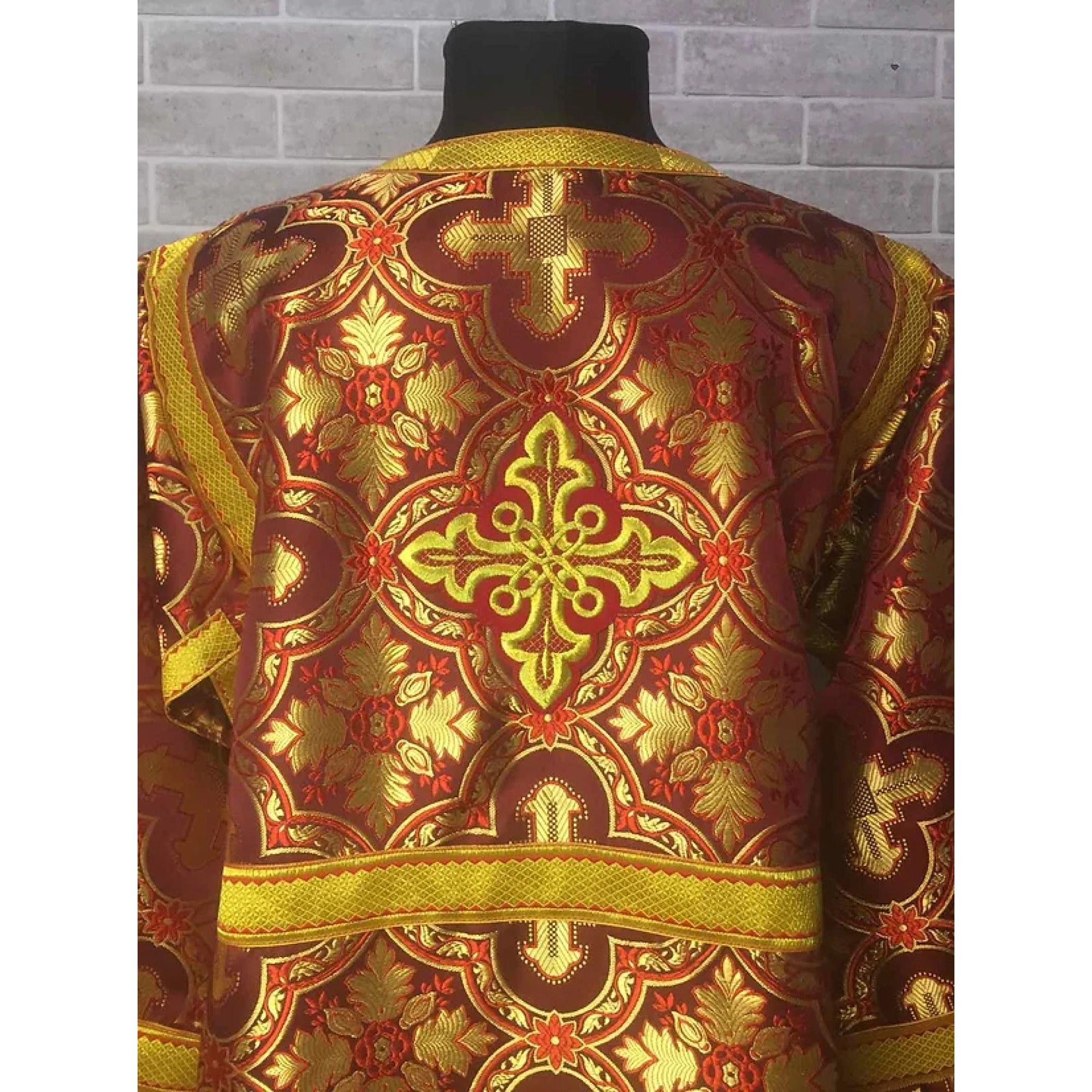 Orthodox sticharion - Church stikhar - Altar Server Reader Robe in brocade