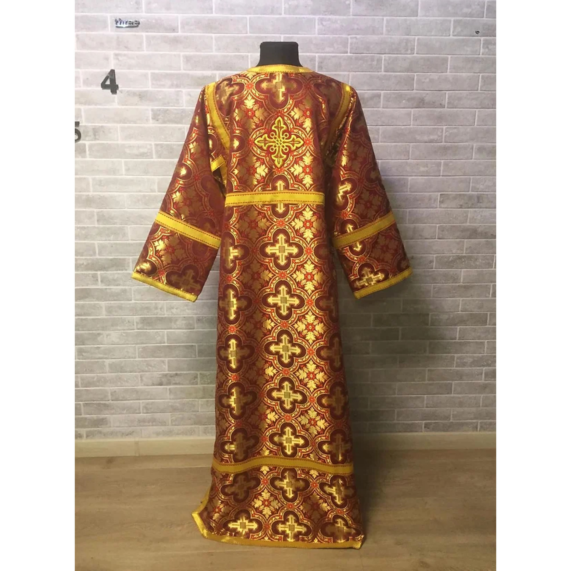 Orthodox sticharion - Church stikhar - Altar Server Reader Robe in brocade
