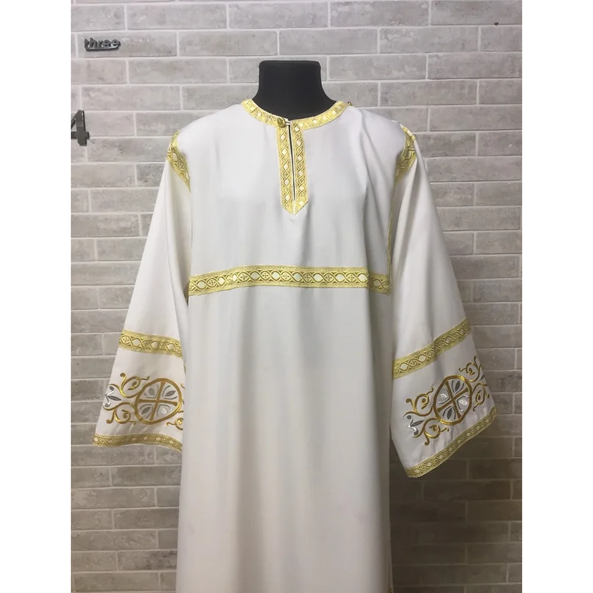 Orthodox sticharion - Church stikhar - Altar Server Reader Robe in brocade