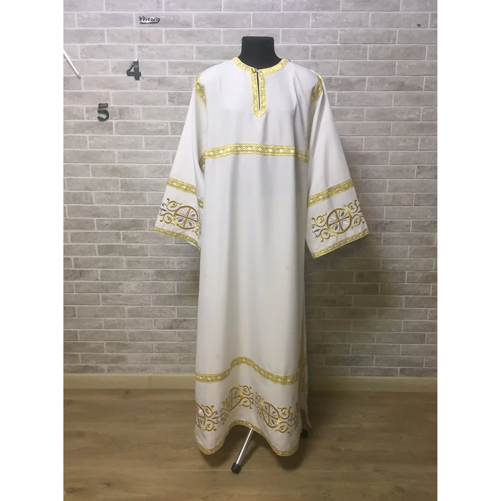 Orthodox sticharion - Church stikhar - Altar Server Reader Robe in brocade