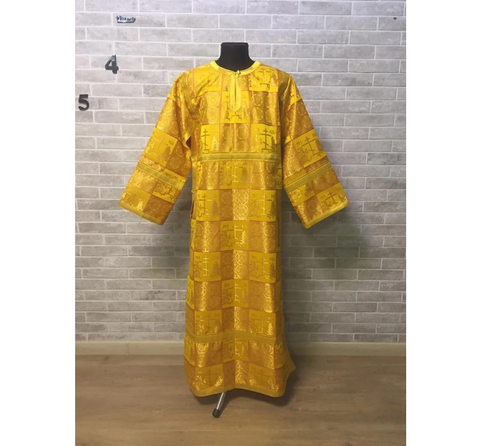 Orthodox sticharion - Church stikhar - Altar Server Reader Robe in brocade