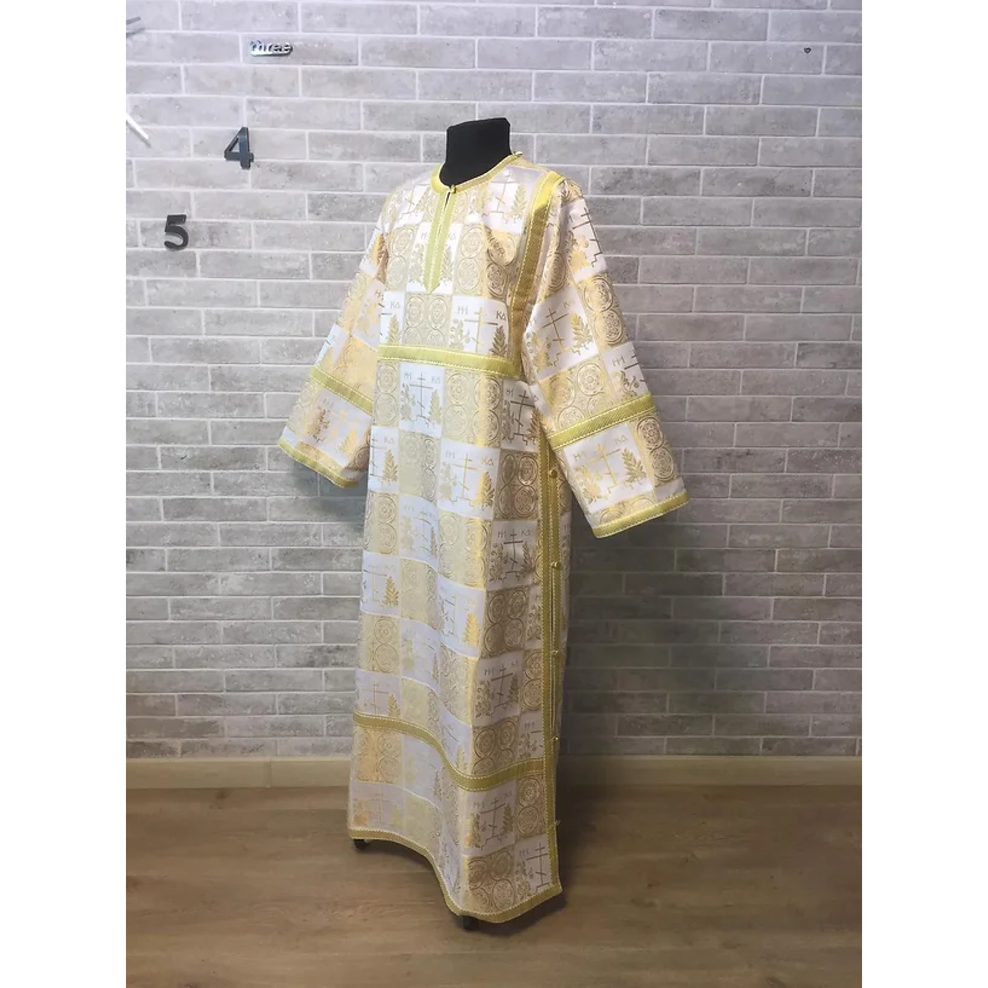 Orthodox sticharion - Church stikhar - Altar Server Reader Robe in brocade