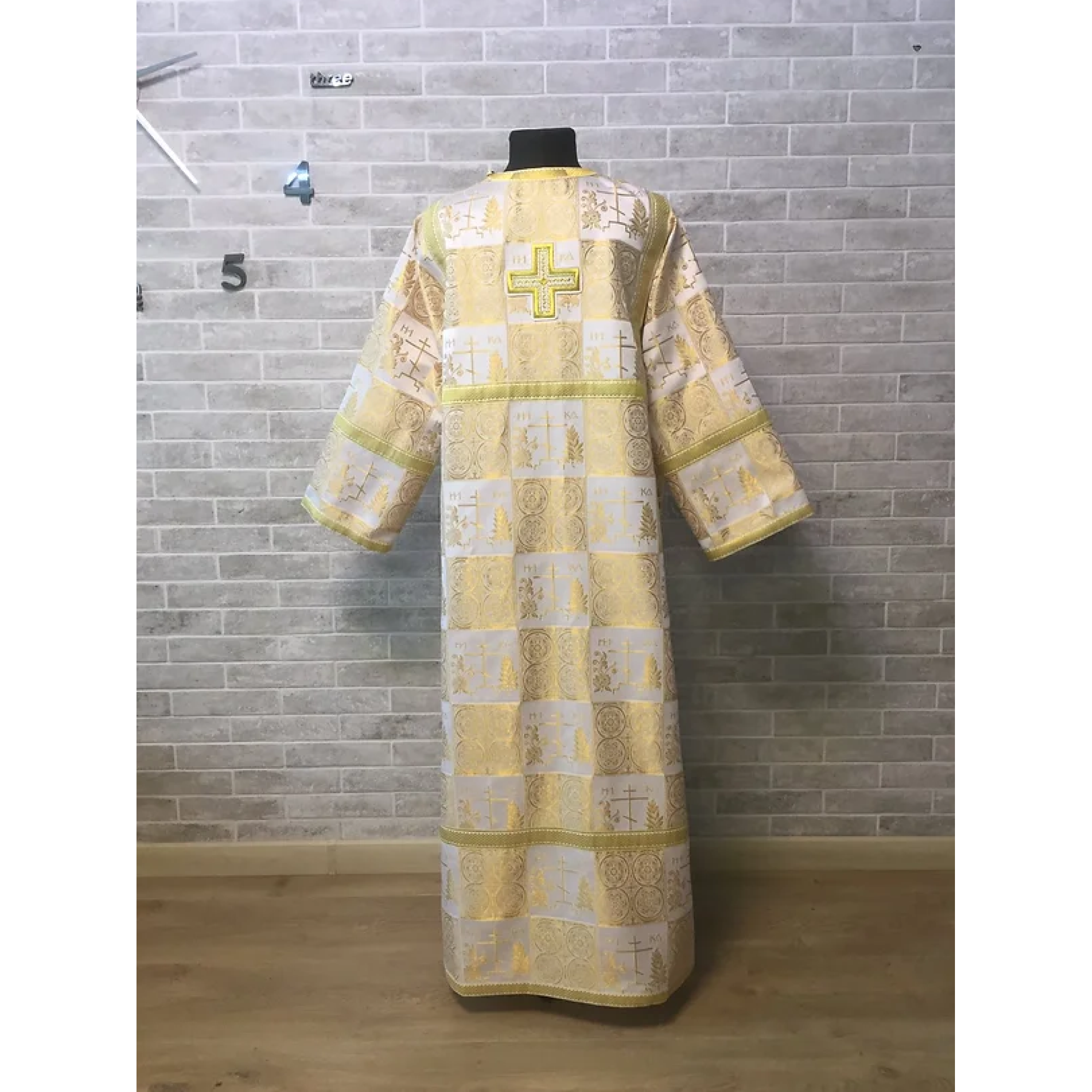 Orthodox sticharion - Church stikhar - Altar Server Reader Robe in brocade