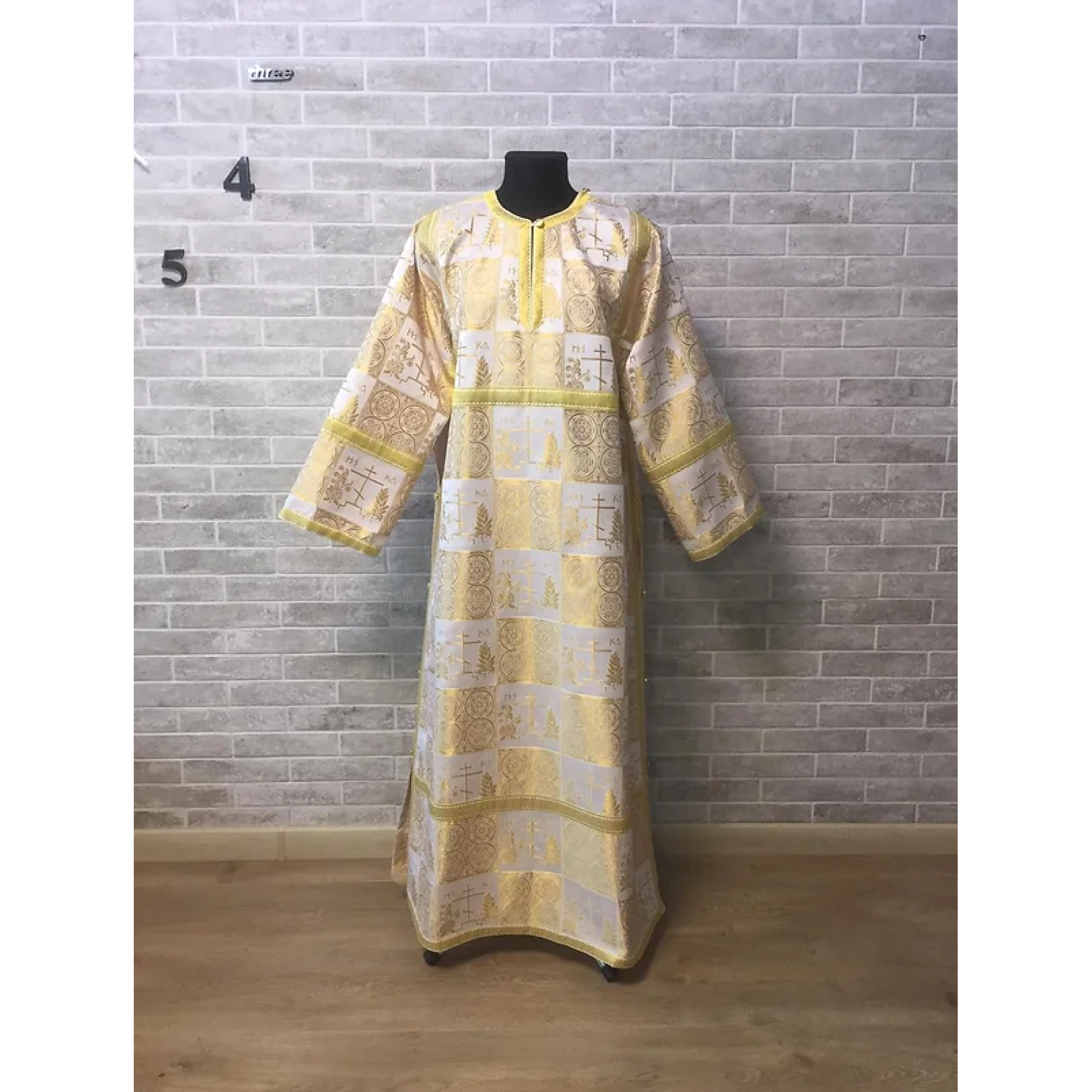 Orthodox sticharion - Church stikhar - Altar Server Reader Robe in brocade