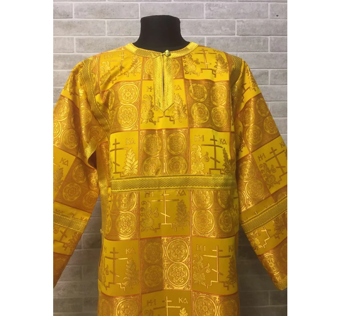 Orthodox sticharion - Church stikhar - Altar Server Reader Robe in brocade
