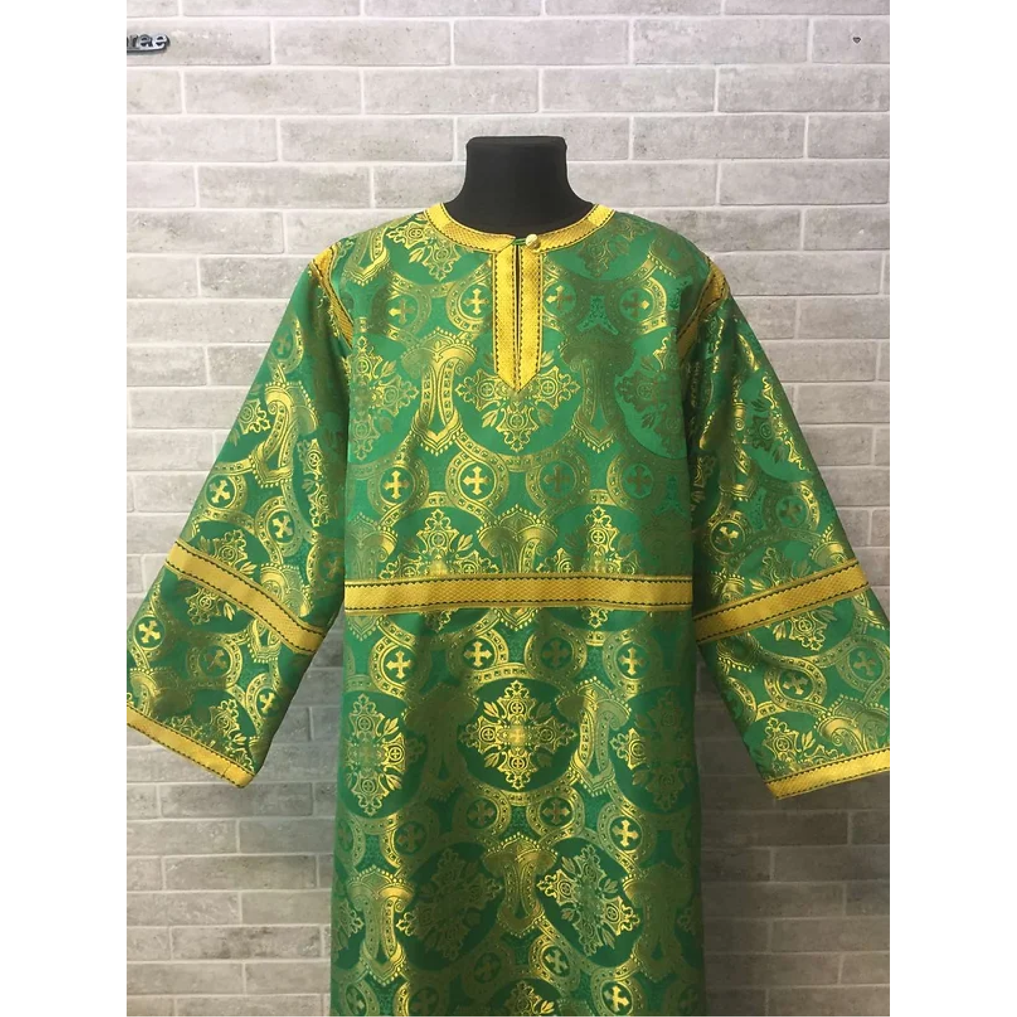 Orthodox sticharion - Church stikhar - Altar Server Reader Robe in brocade