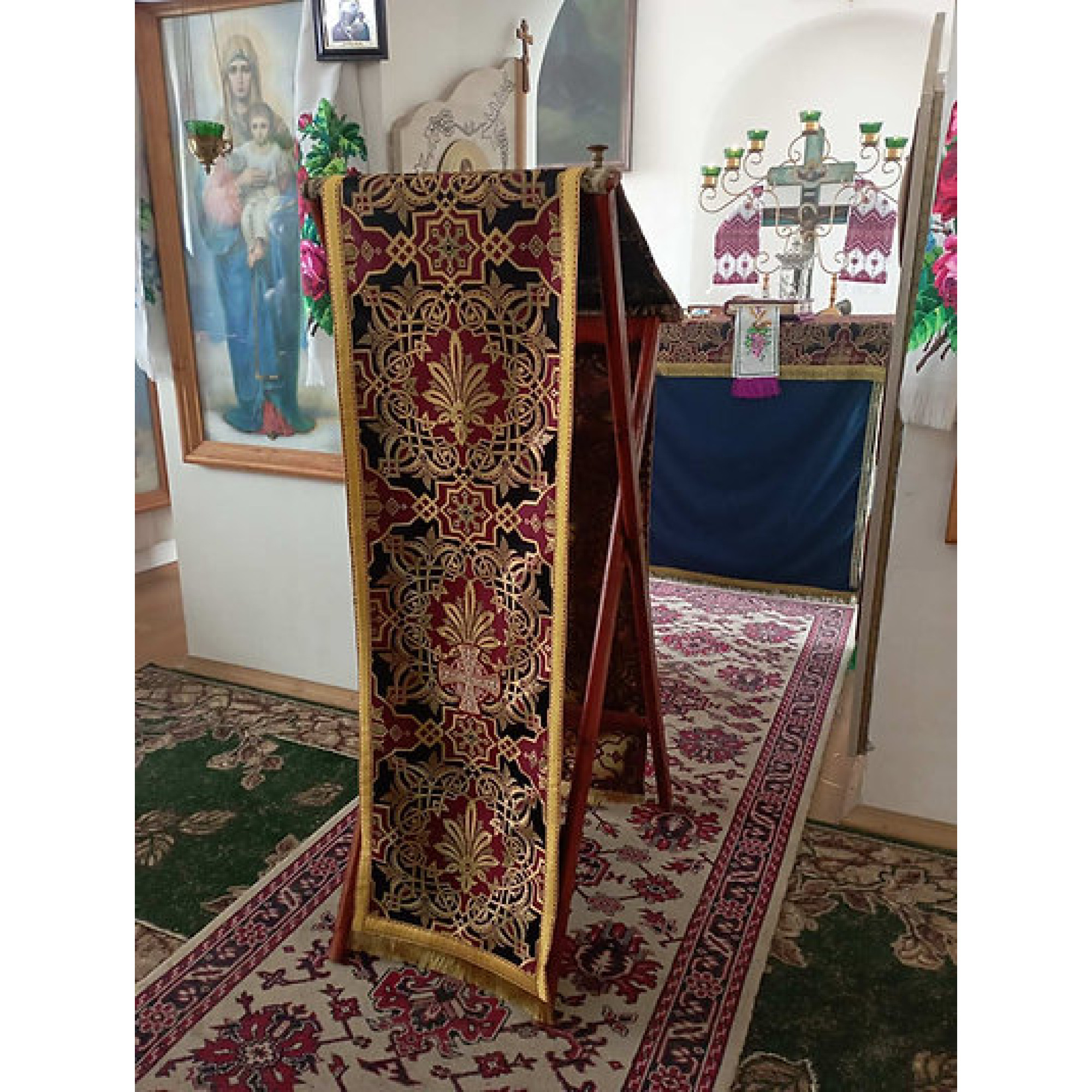 Altar stand covers - Analogian covers - analogion cover - Covers for ...