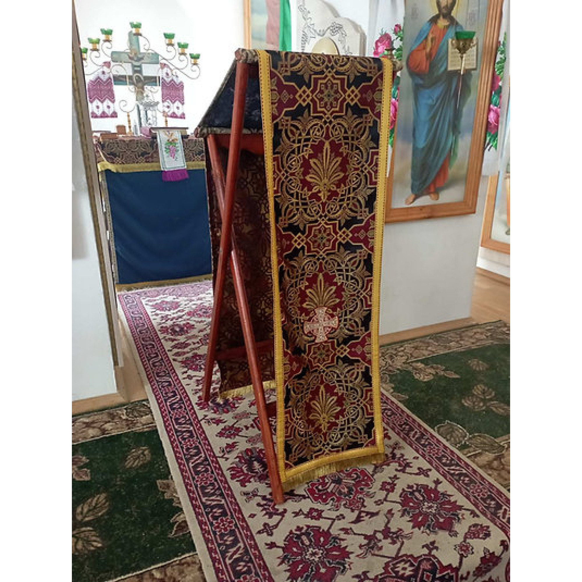 Altar stand covers - Analogian covers - analogion cover - Covers for ...