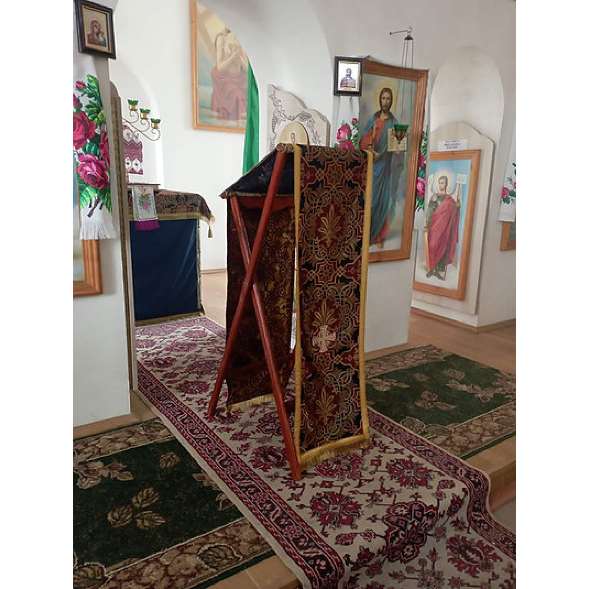 Altar stand covers - Analogian covers - analogion cover - Covers for ...