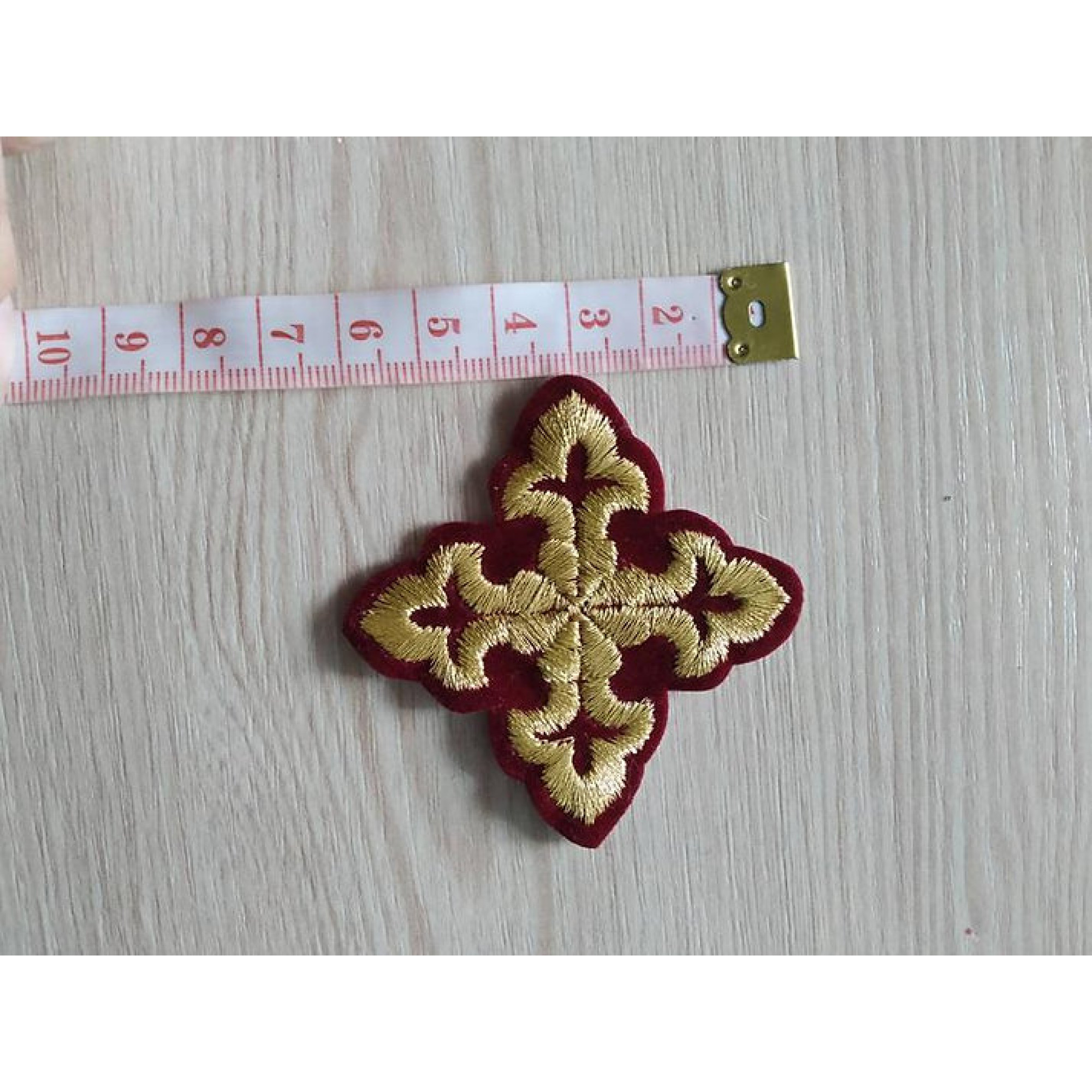 Orthodox Set of 17 embroidered crosses for Orthodox vestments