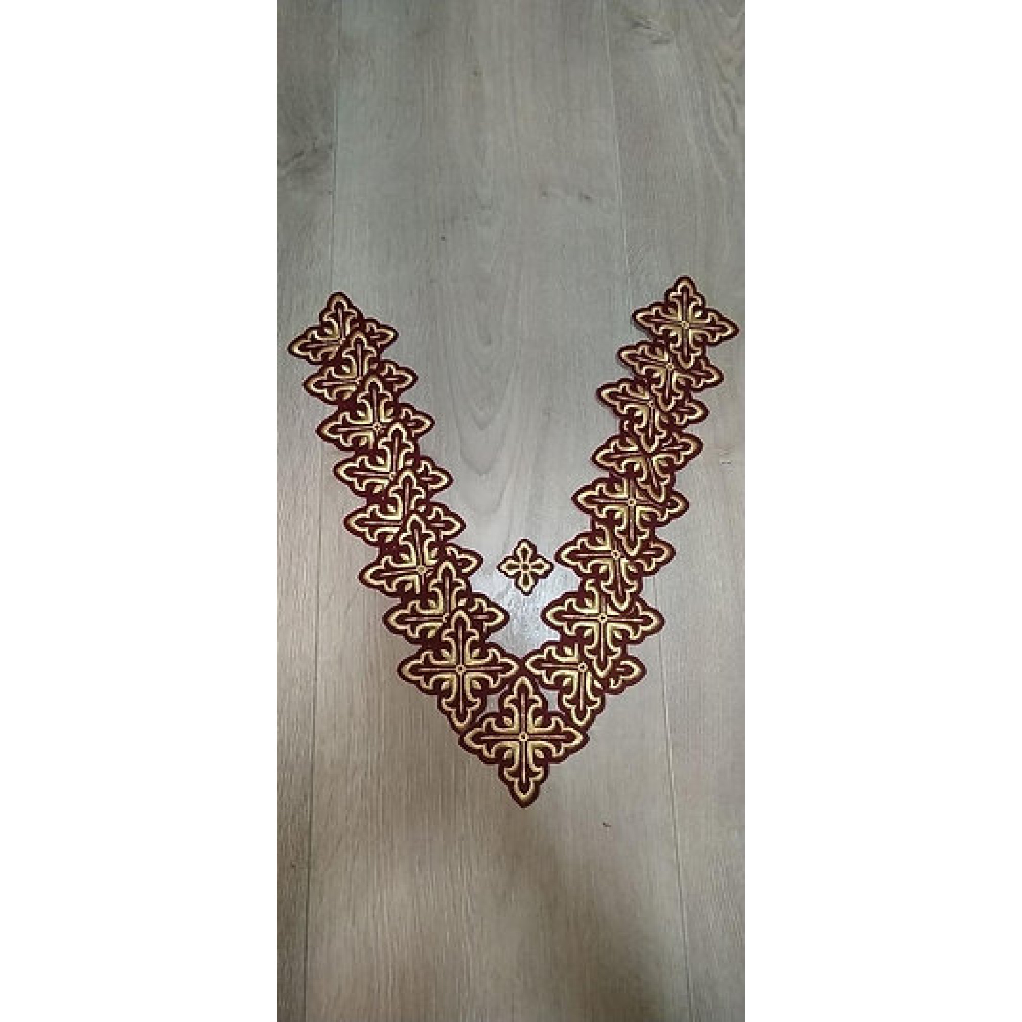 Orthodox Set of 18 embroidered crosses for Orthodox vestments crosses ...