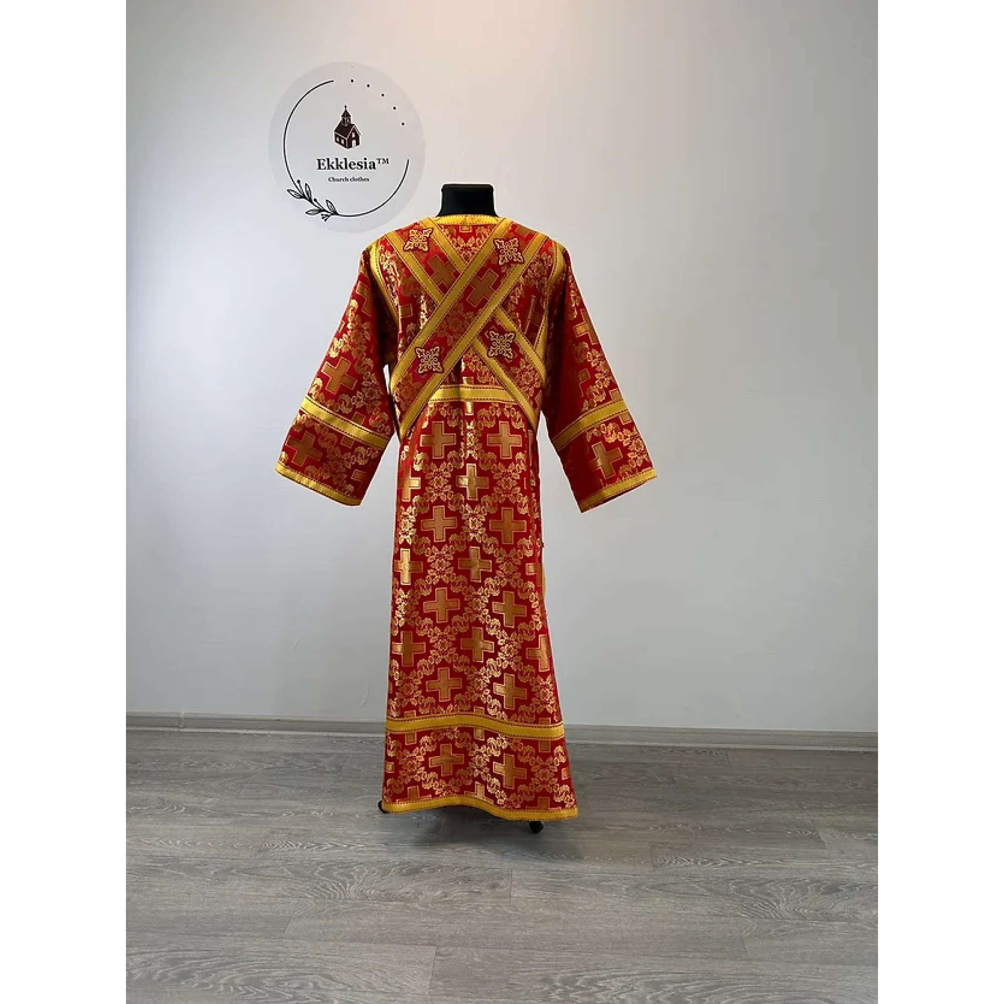 Subdeacon's set - Stichar and orar in greek brocade - Orthodox ...