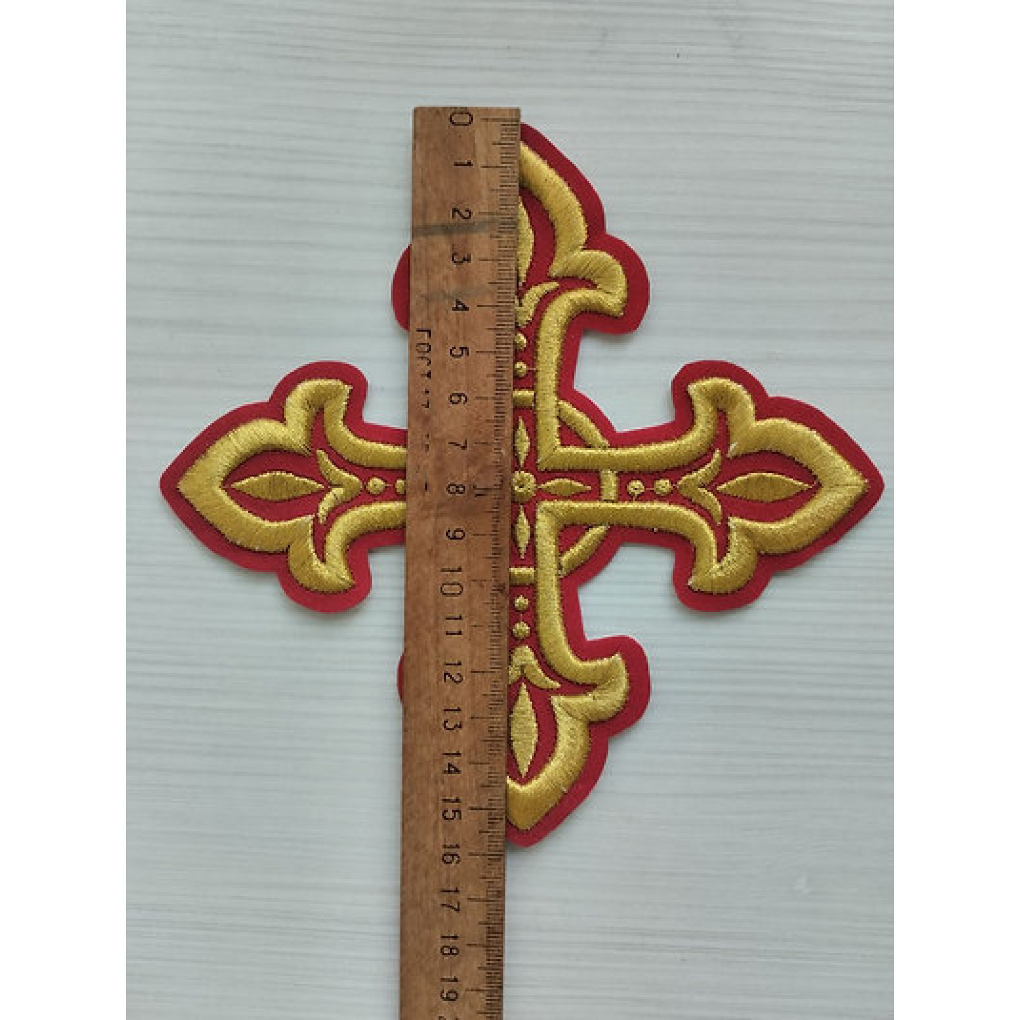 Deacon vestment's 10 crosses set - Set of crosses for deacon liturgical ...