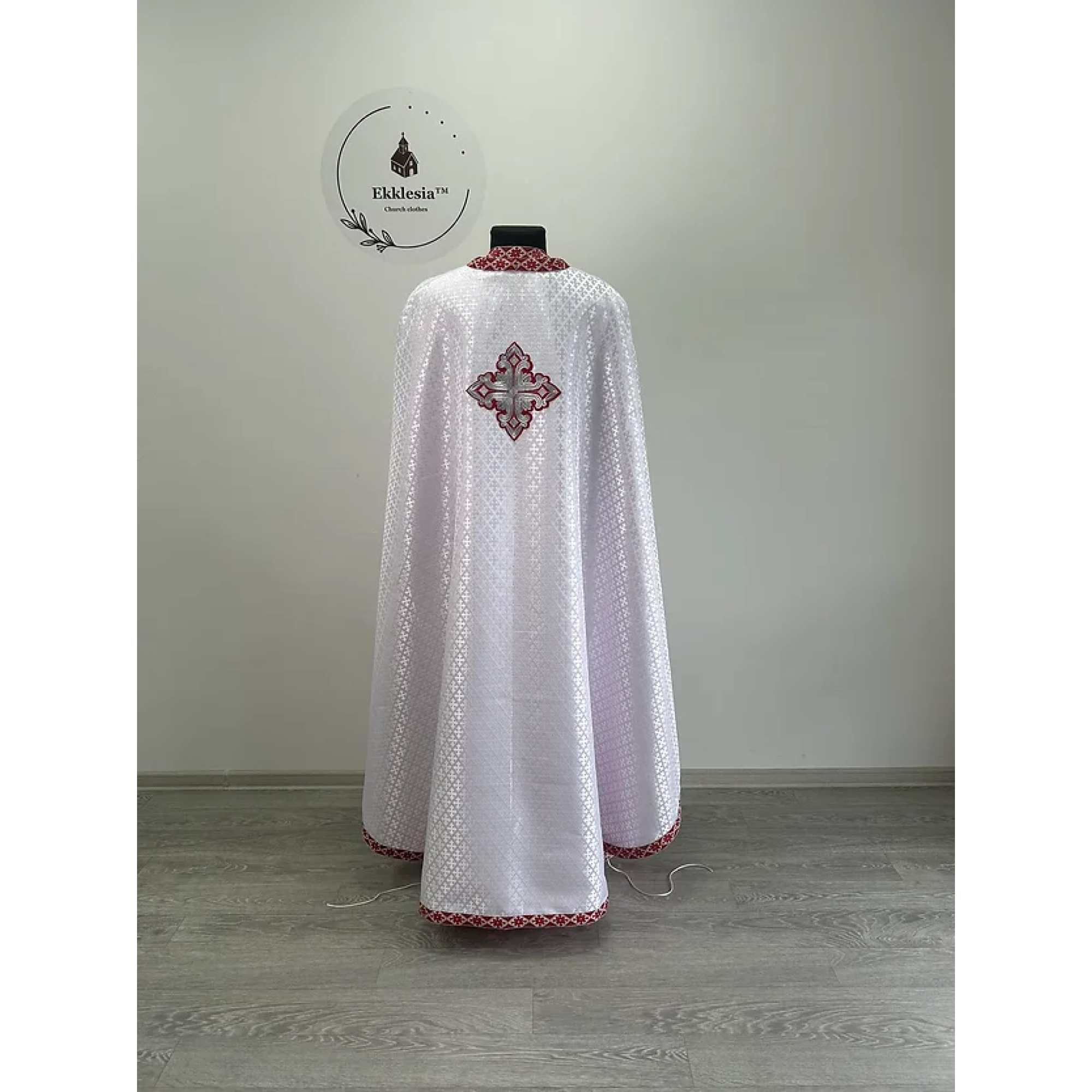 Greek style priest vestment in brocade - Liturgical vestment for priest