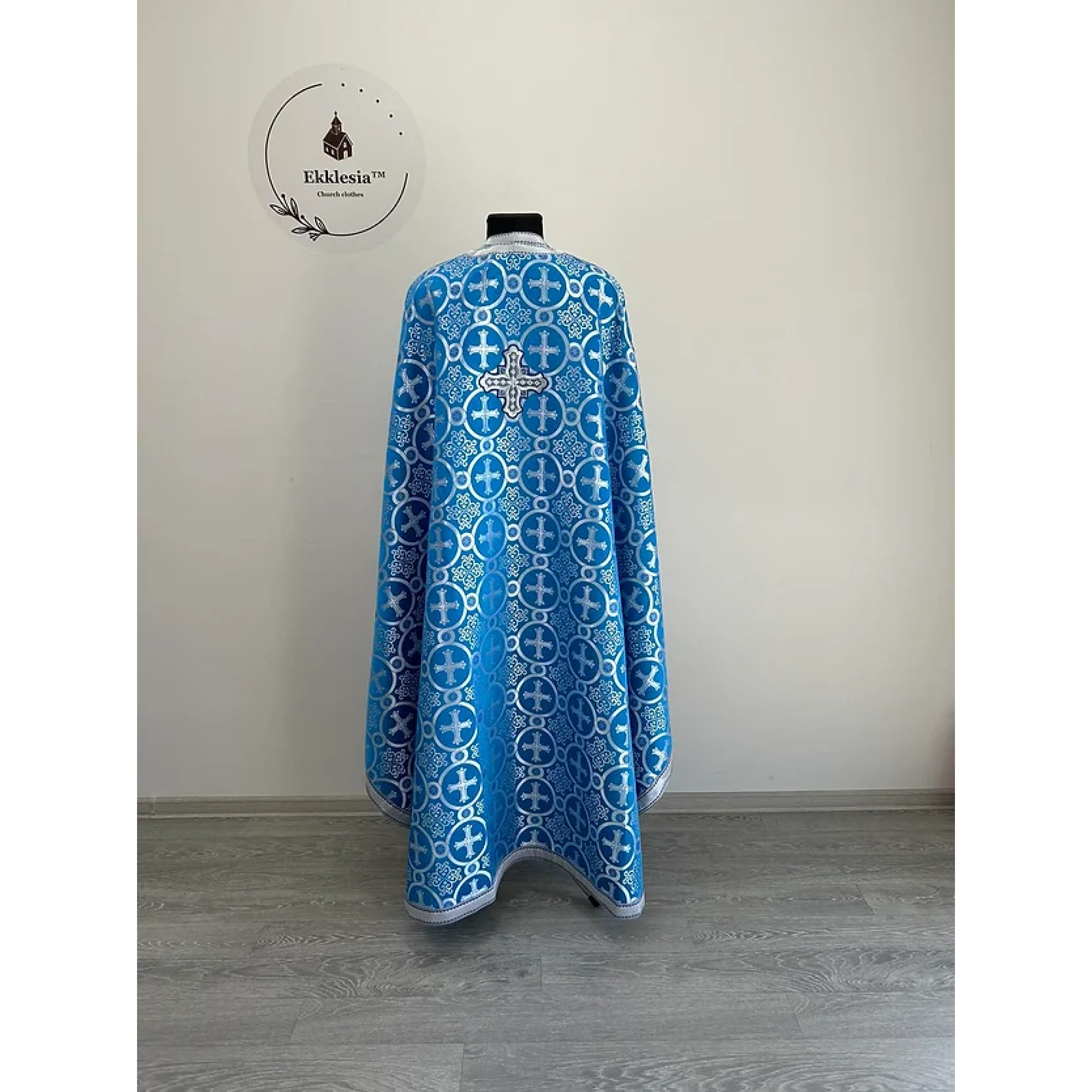 Greek style priest vestment in brocade - Liturgical vestment for priest