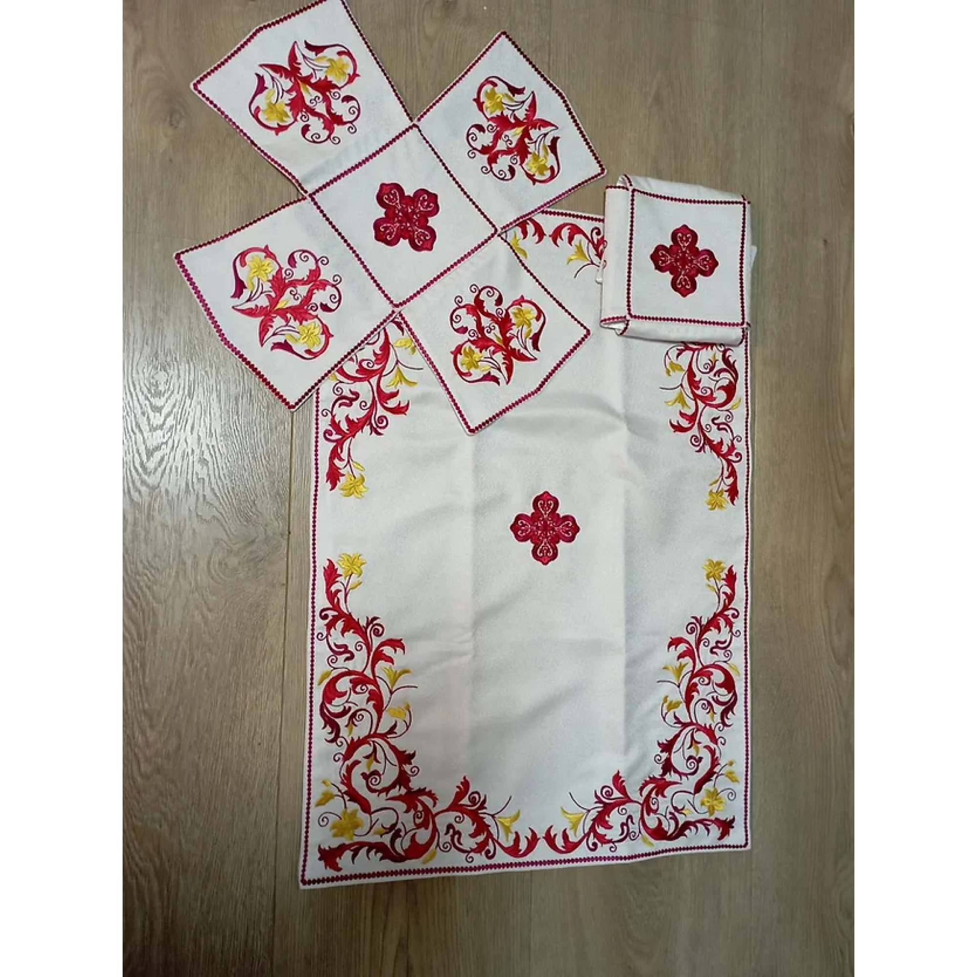 Greek style priest vestment in brocade - Liturgical vestment for priest