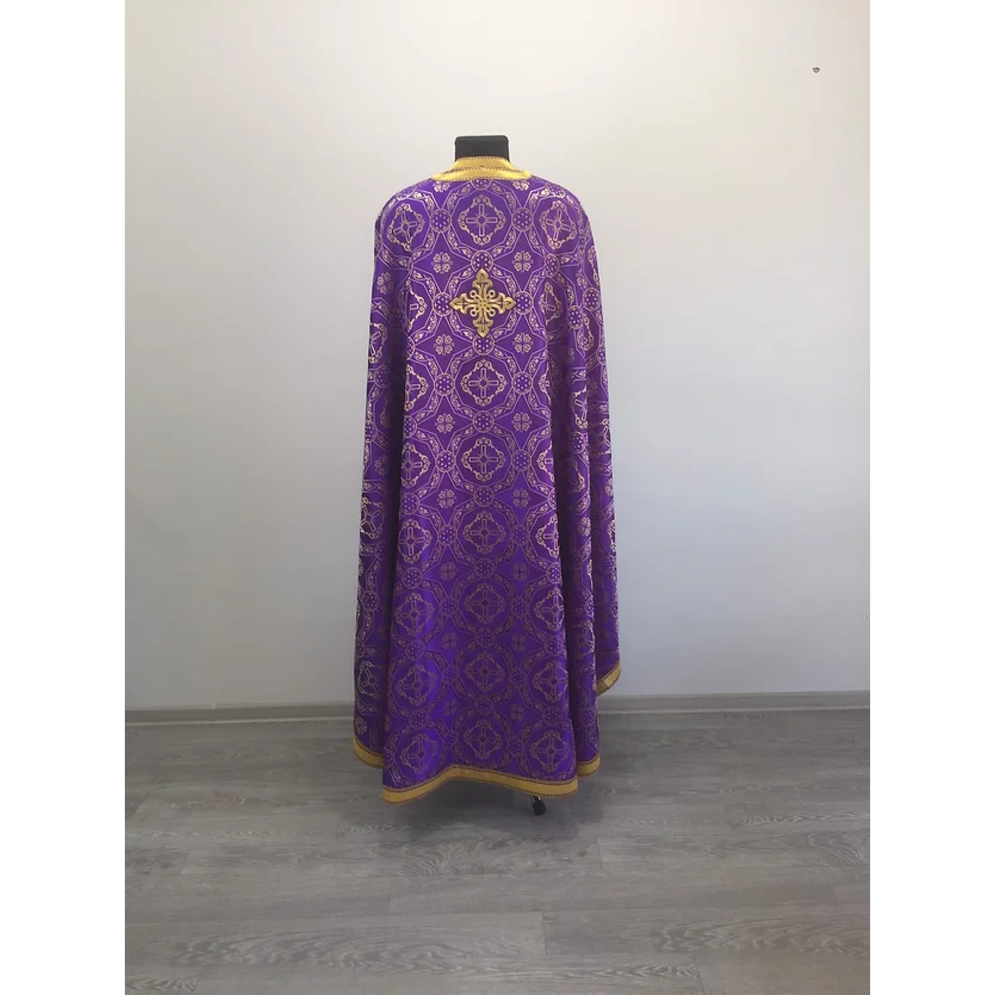 Greek style priest vestment in brocade - Liturgical vestment for priest