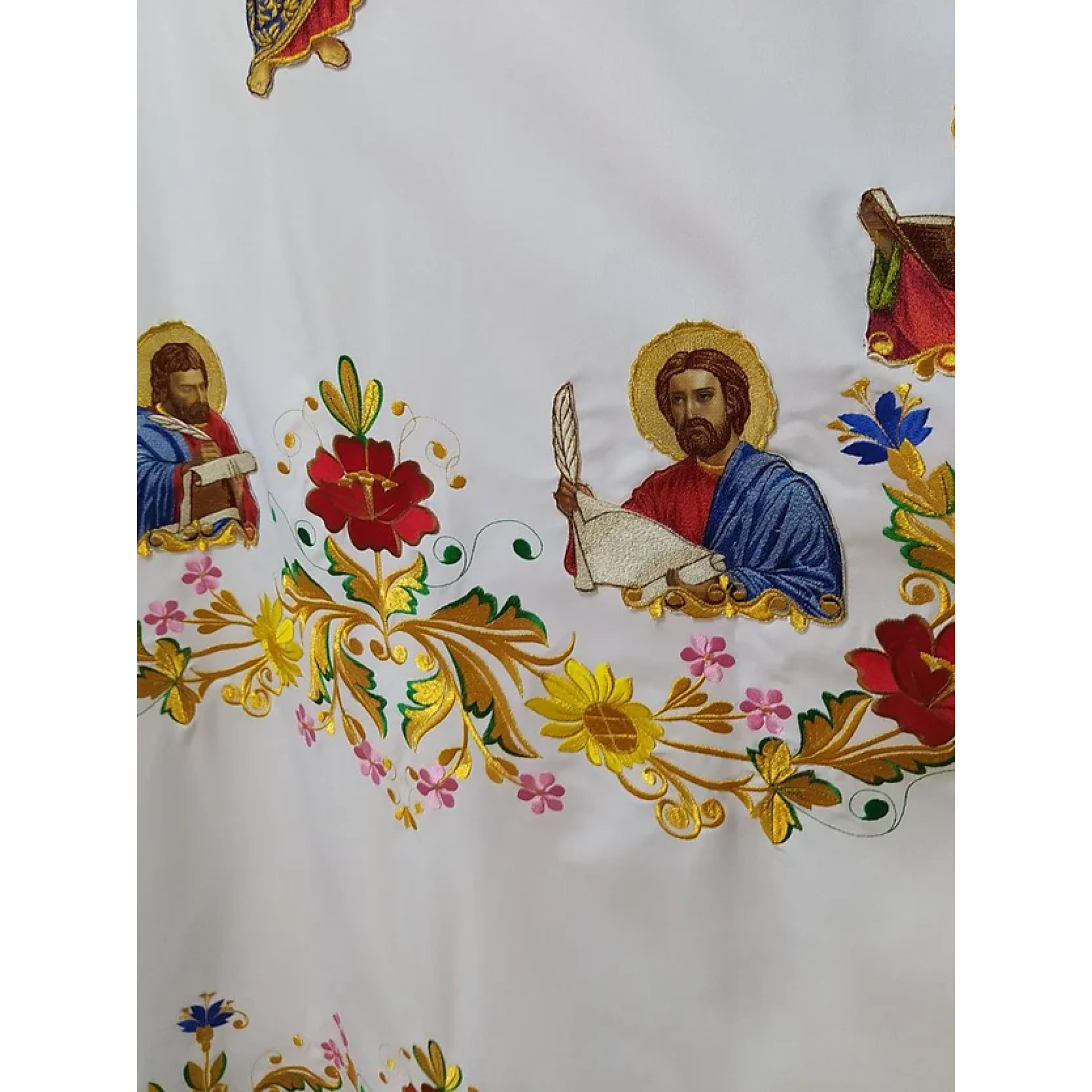 Greek style priest vestment in brocade - Liturgical vestment for priest