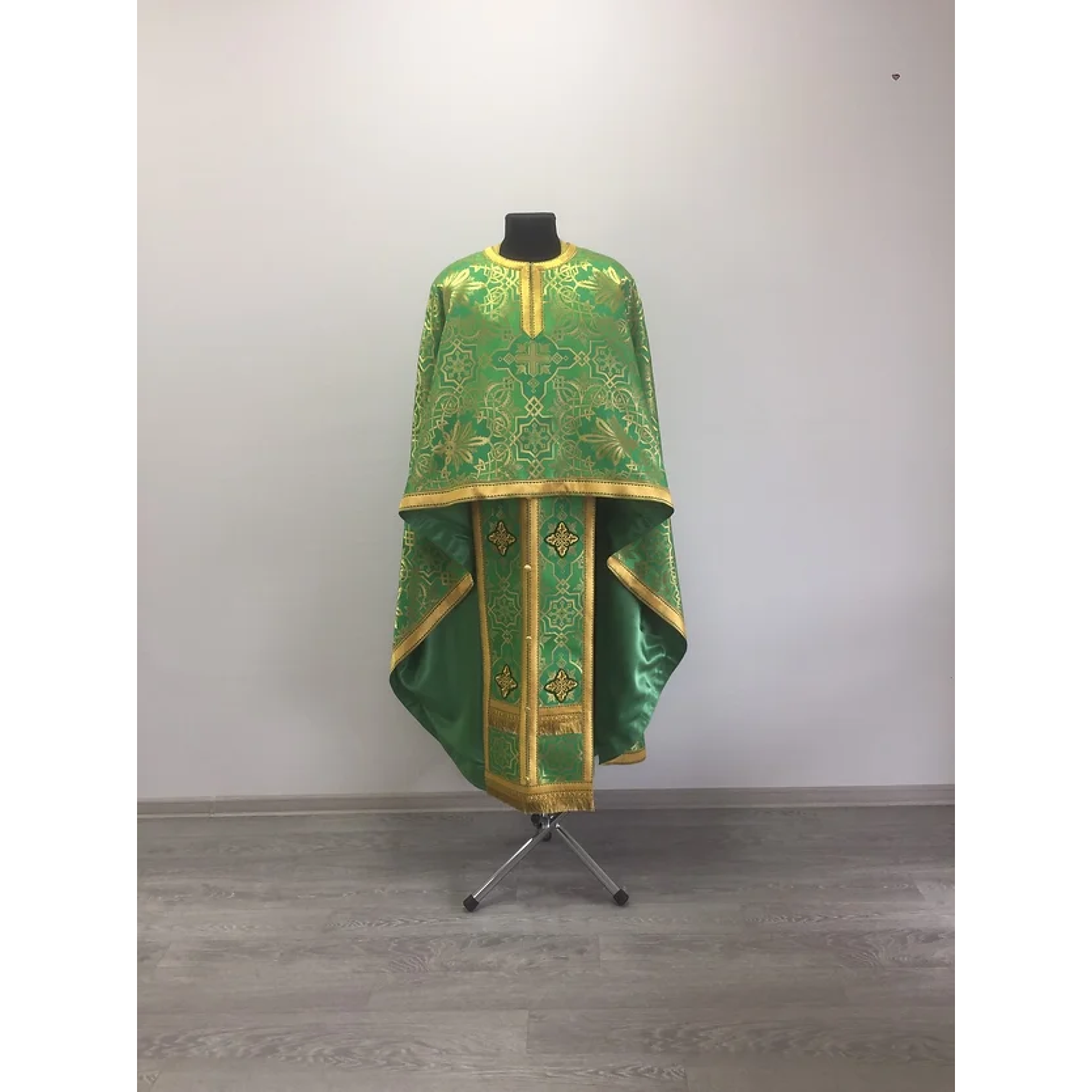 Greek style priest vestment in brocade - Liturgical vestment for priest