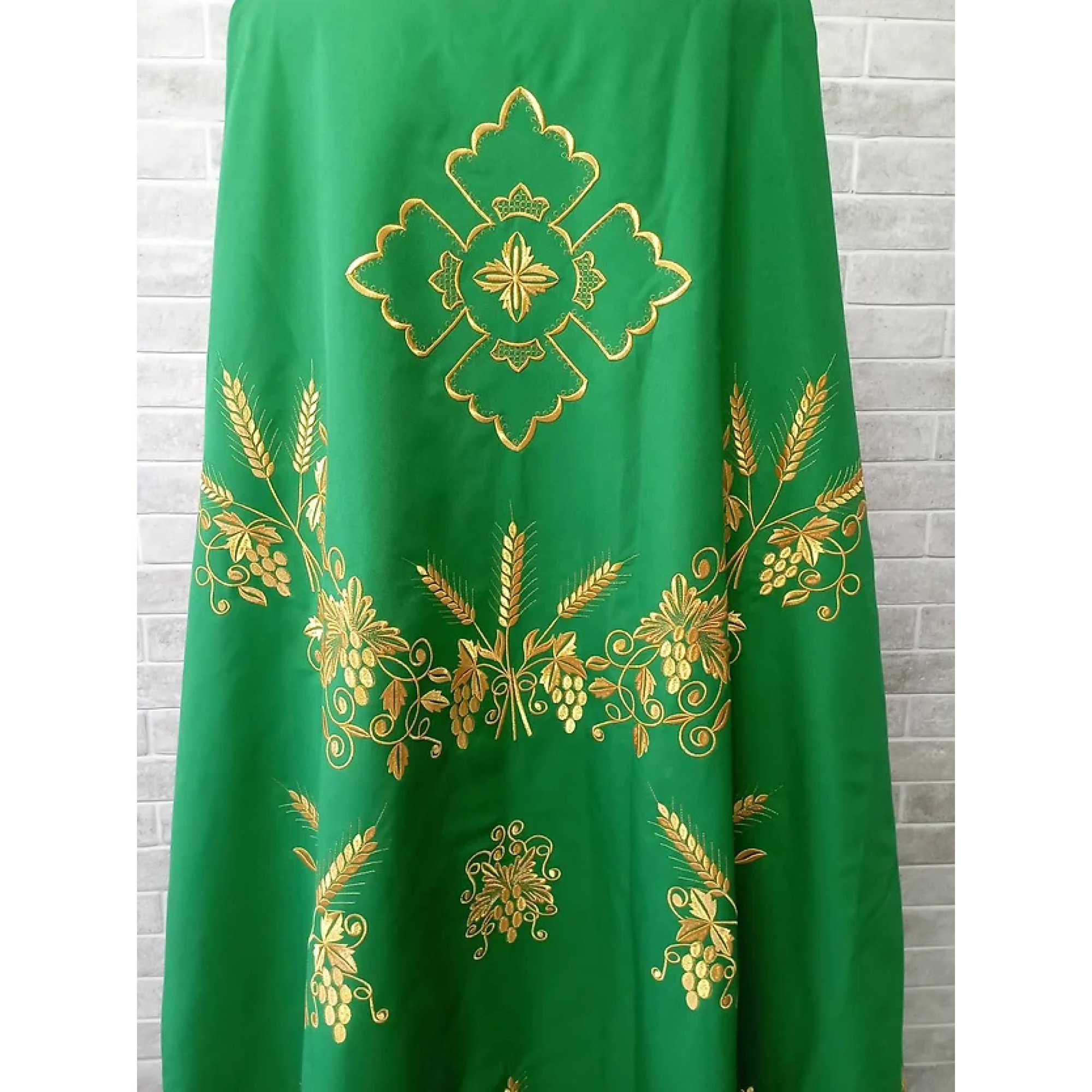 Greek style priest vestment in brocade - Liturgical vestment for priest