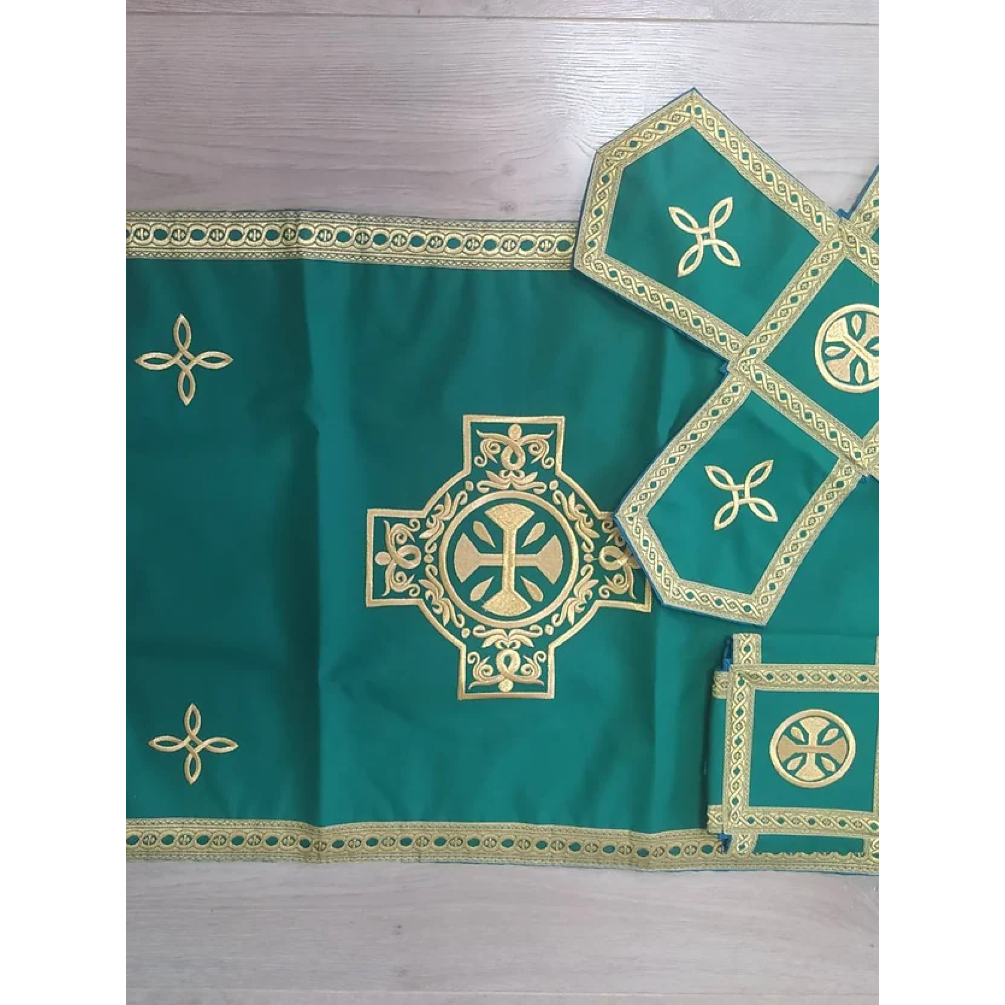 Greek style priest vestment in brocade - Liturgical vestment for priest