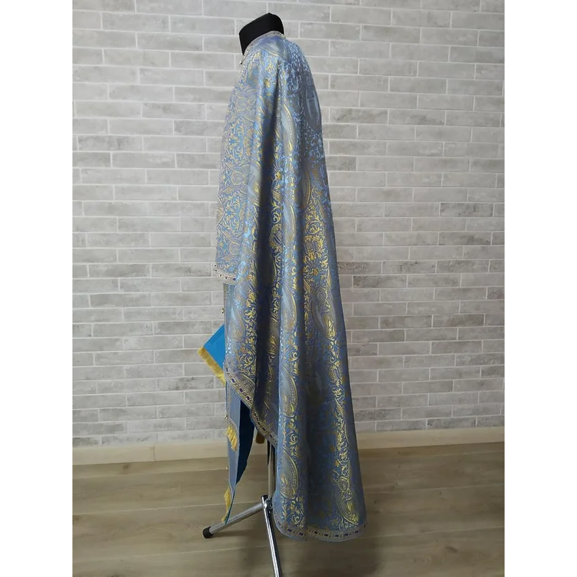 Greek style priest vestment in brocade - Liturgical vestment for priest