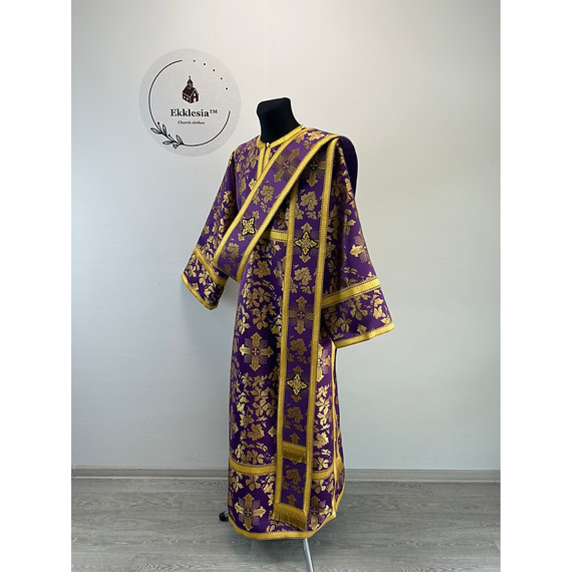 Vestment for protodeacon - Orthodox deacon's sticharion, orar, and ...