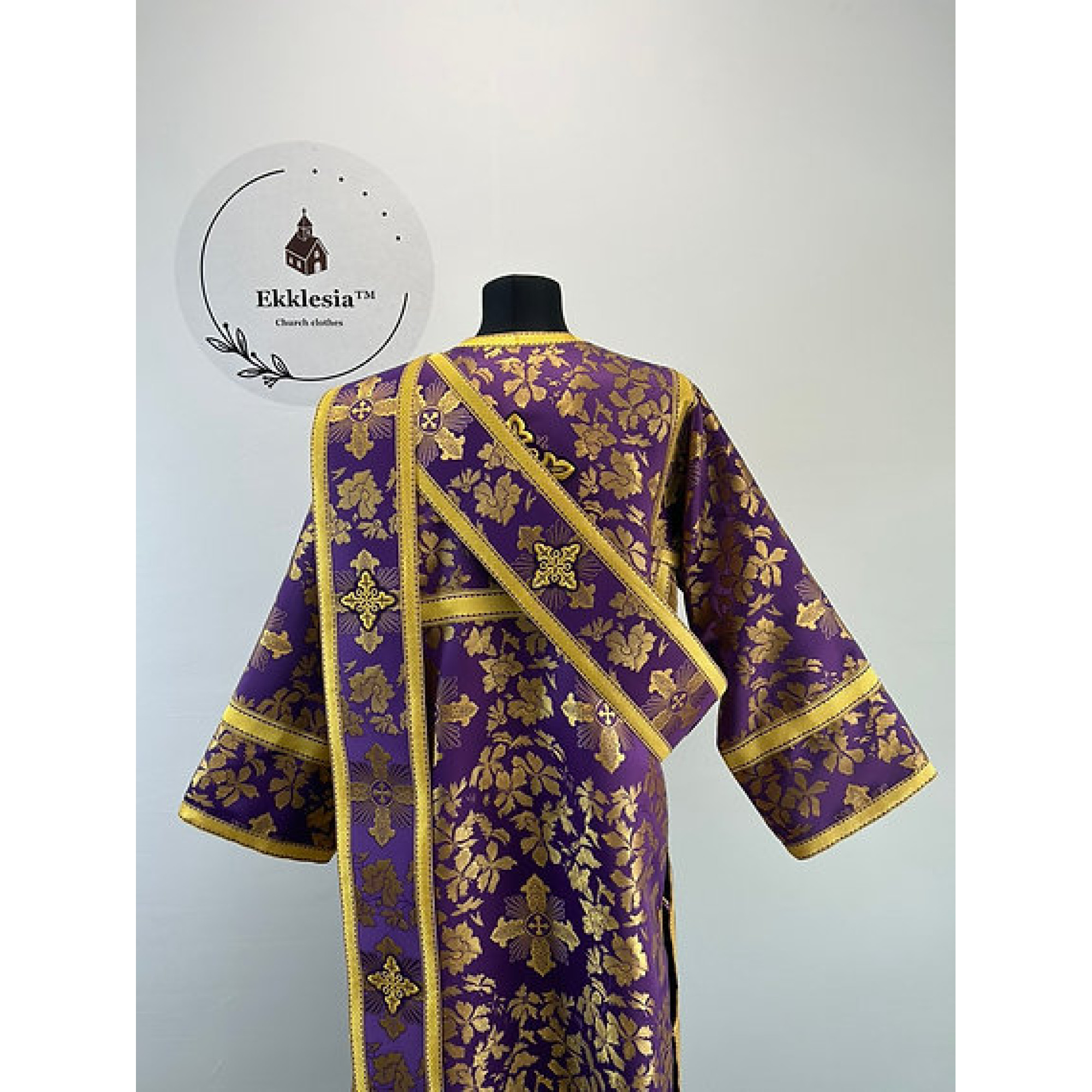 Vestment for protodeacon - Orthodox deacon's sticharion, orar, and ...