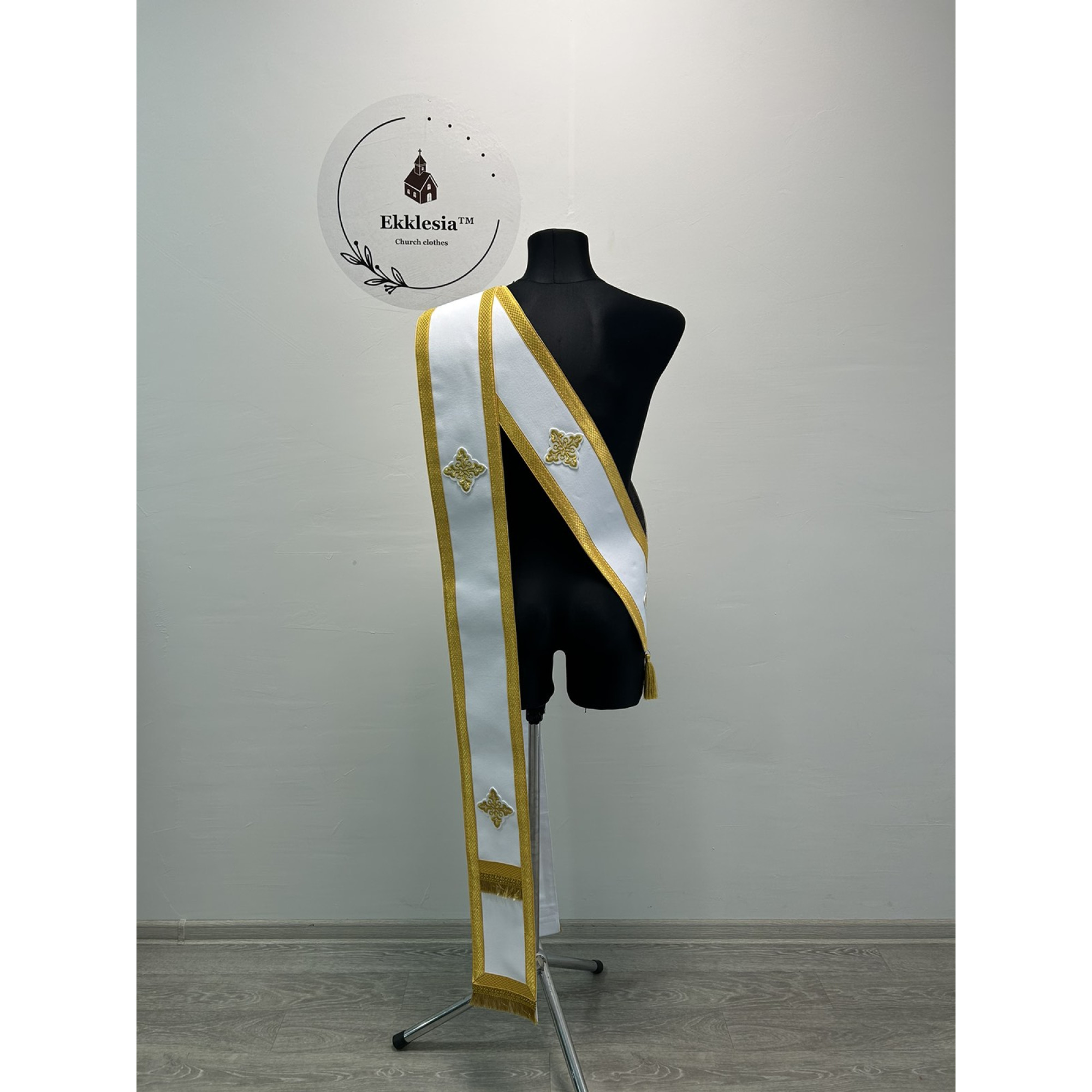 Deacons orar - Deacon's / Protodeacon's orthodox orarion -Basic orar in ...