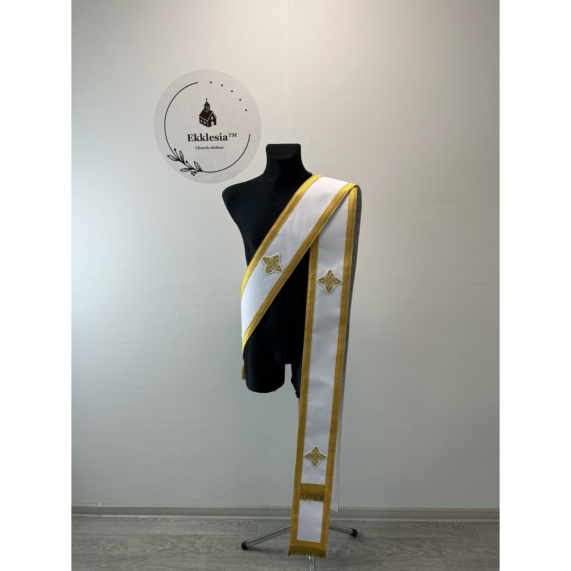 Deacons orar - Deacon's / Protodeacon's orthodox orarion -Basic orar in ...