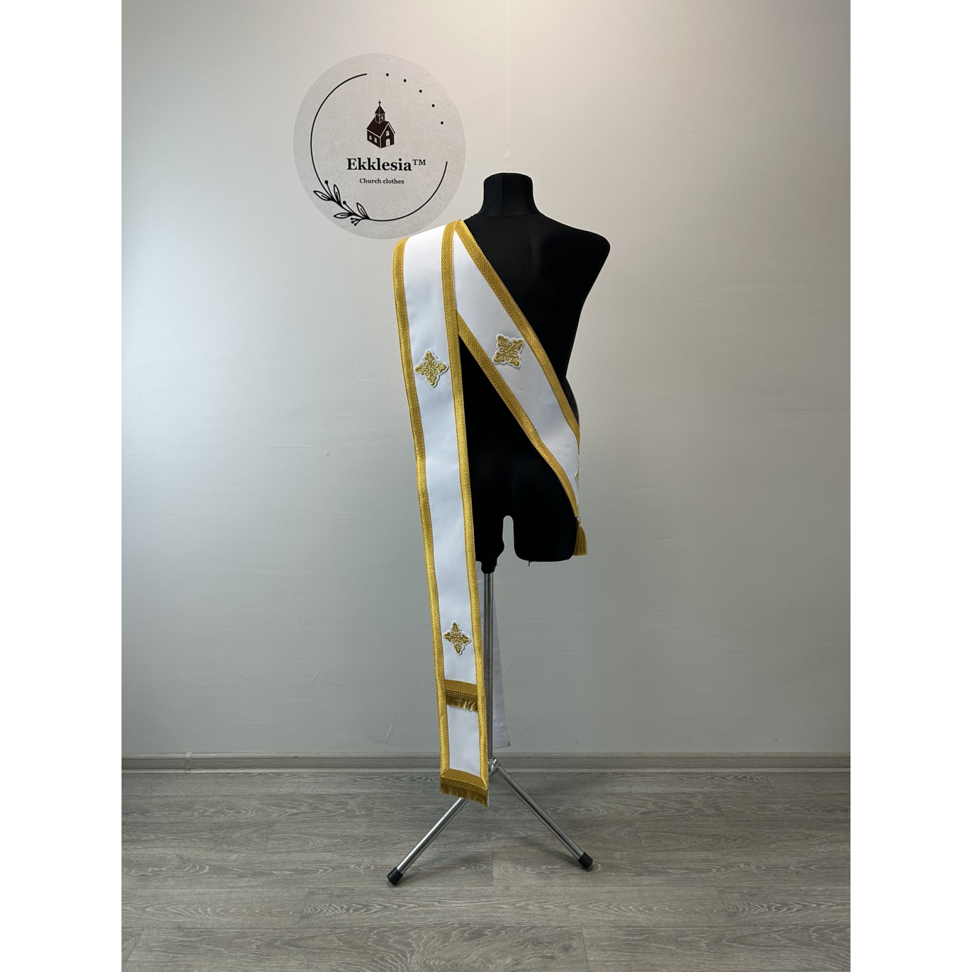 Deacons orar - Deacon's / Protodeacon's orthodox orarion -Basic orar in ...