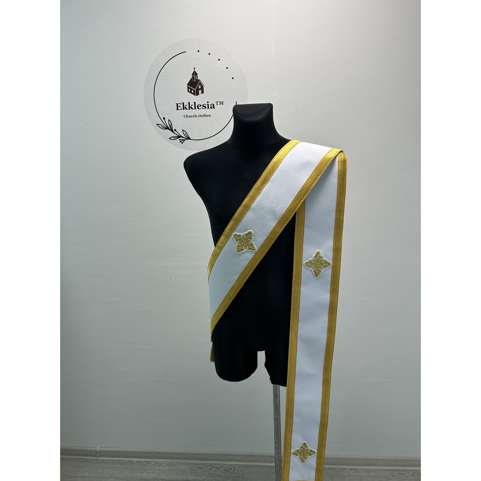 Deacons orar - Deacon's / Protodeacon's orthodox orarion -Basic orar in ...