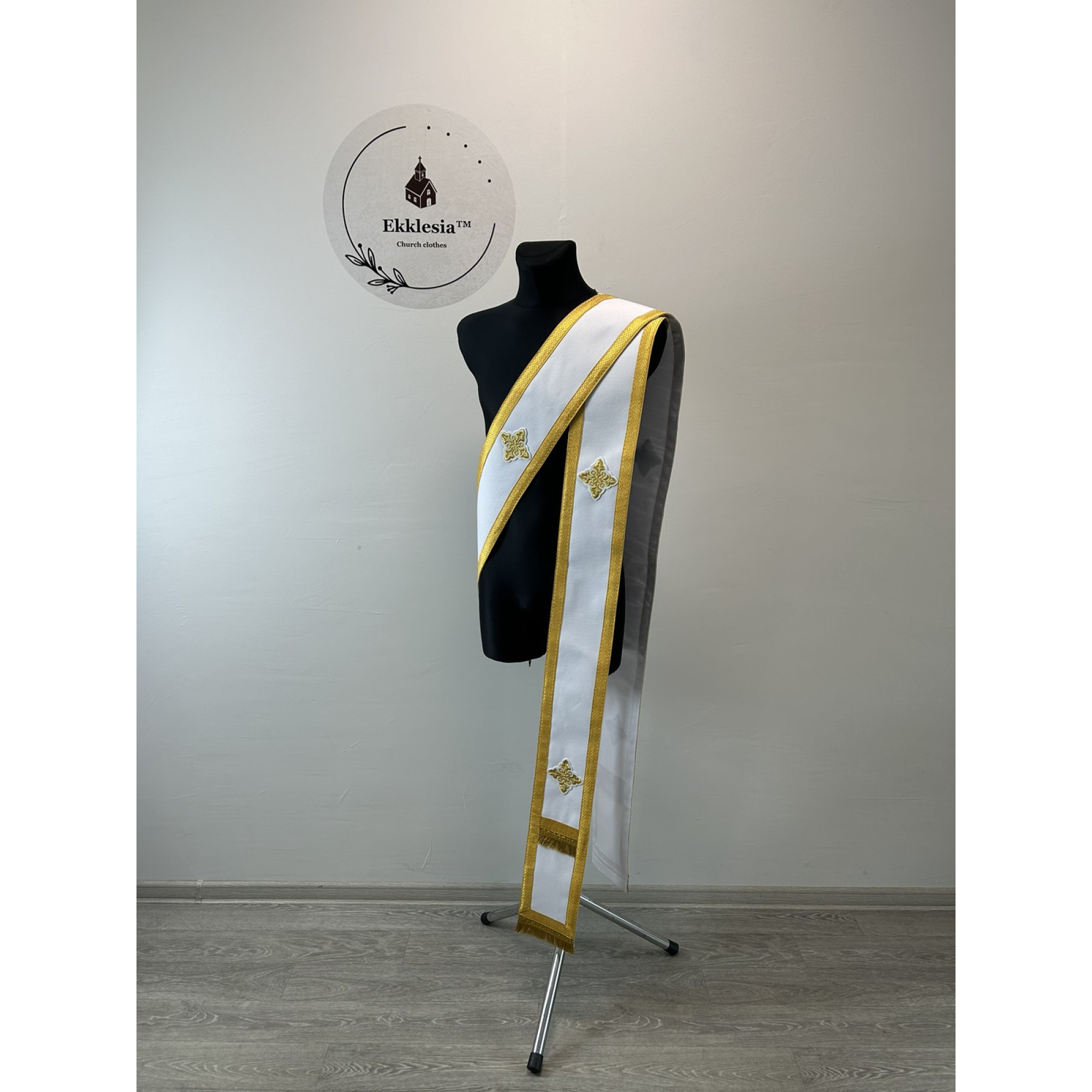 Deacons orar - Deacon's / Protodeacon's orthodox orarion -Basic orar in ...