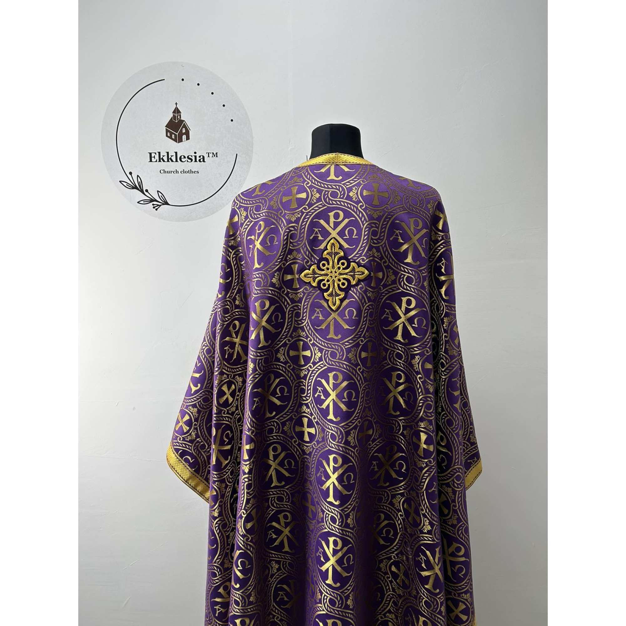 Vestment set for Lent - Liturgical priest's vestment set - Orthodox ...